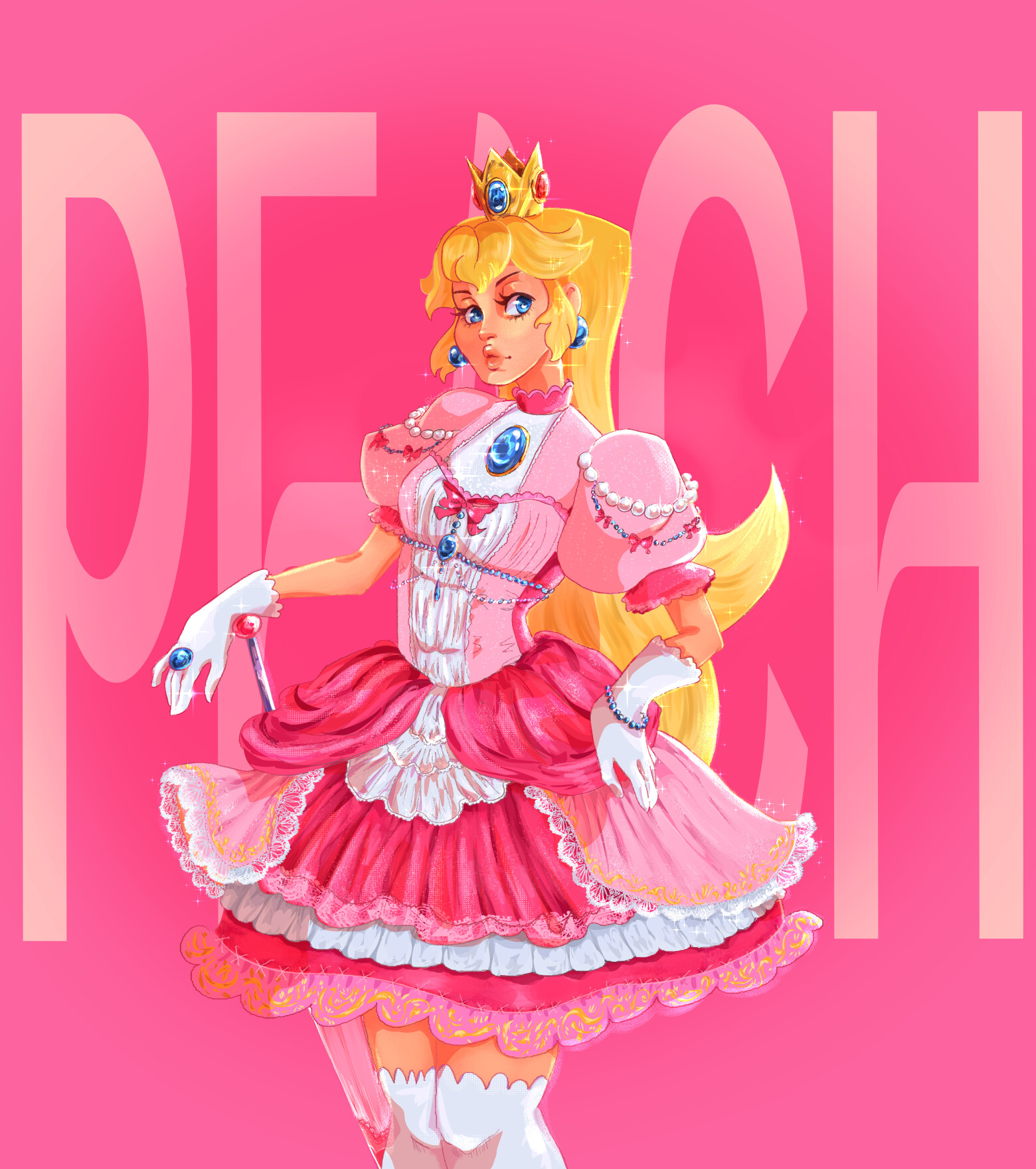 ArtStation - Peach redesign (personal project)