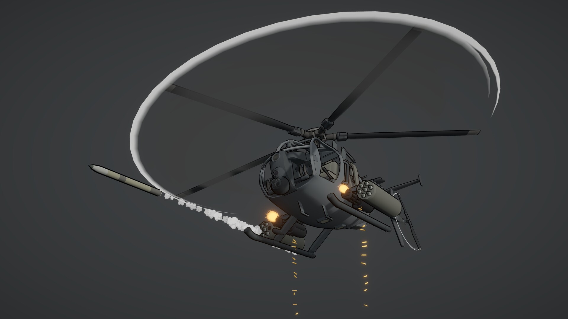 ArtStation - Little Bird Helicopter