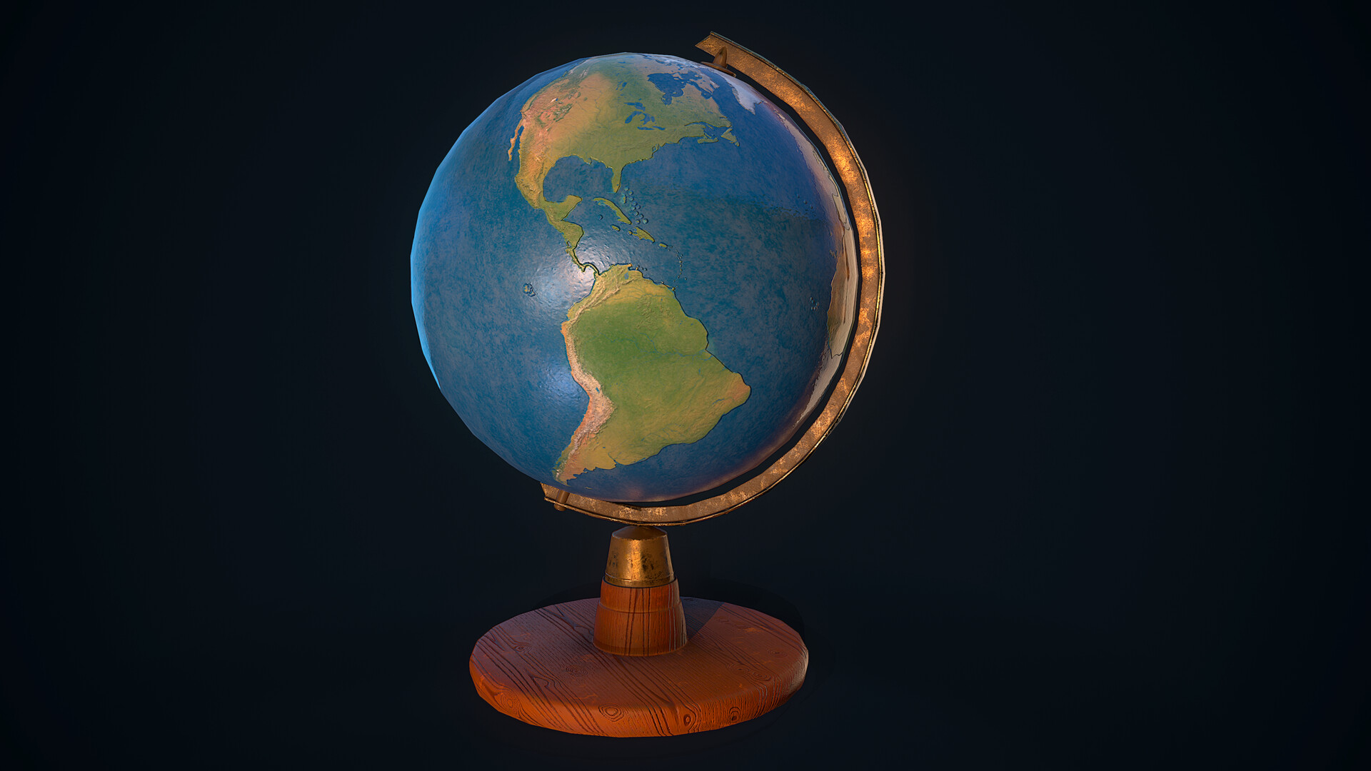 ArtStation - World Globe