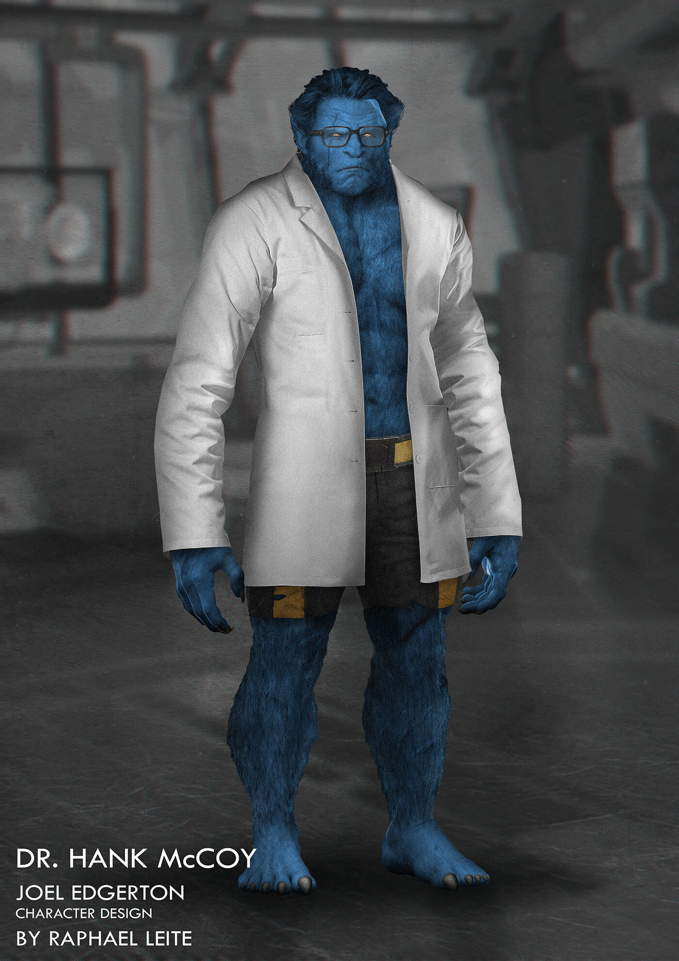 ArtStation - Beast / Dr. Hank McCoy - Fan Art