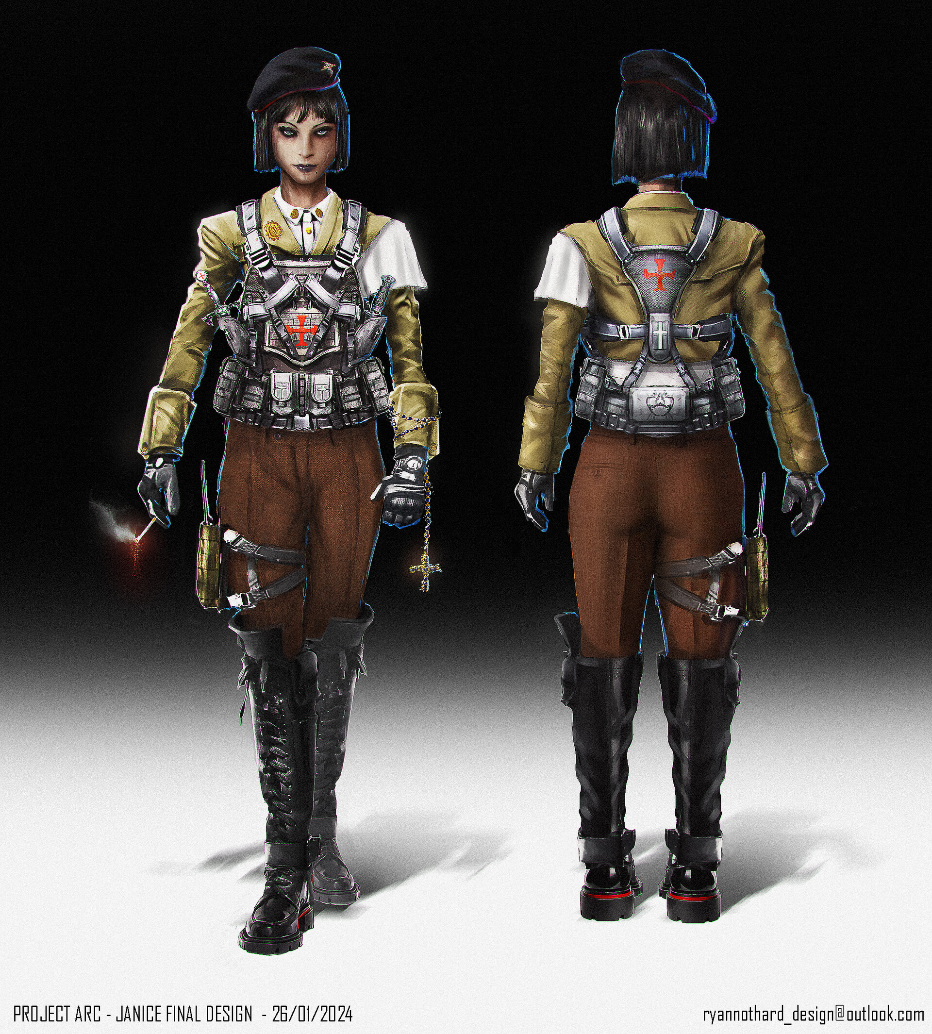 ArtStation - Project Arc - Janice