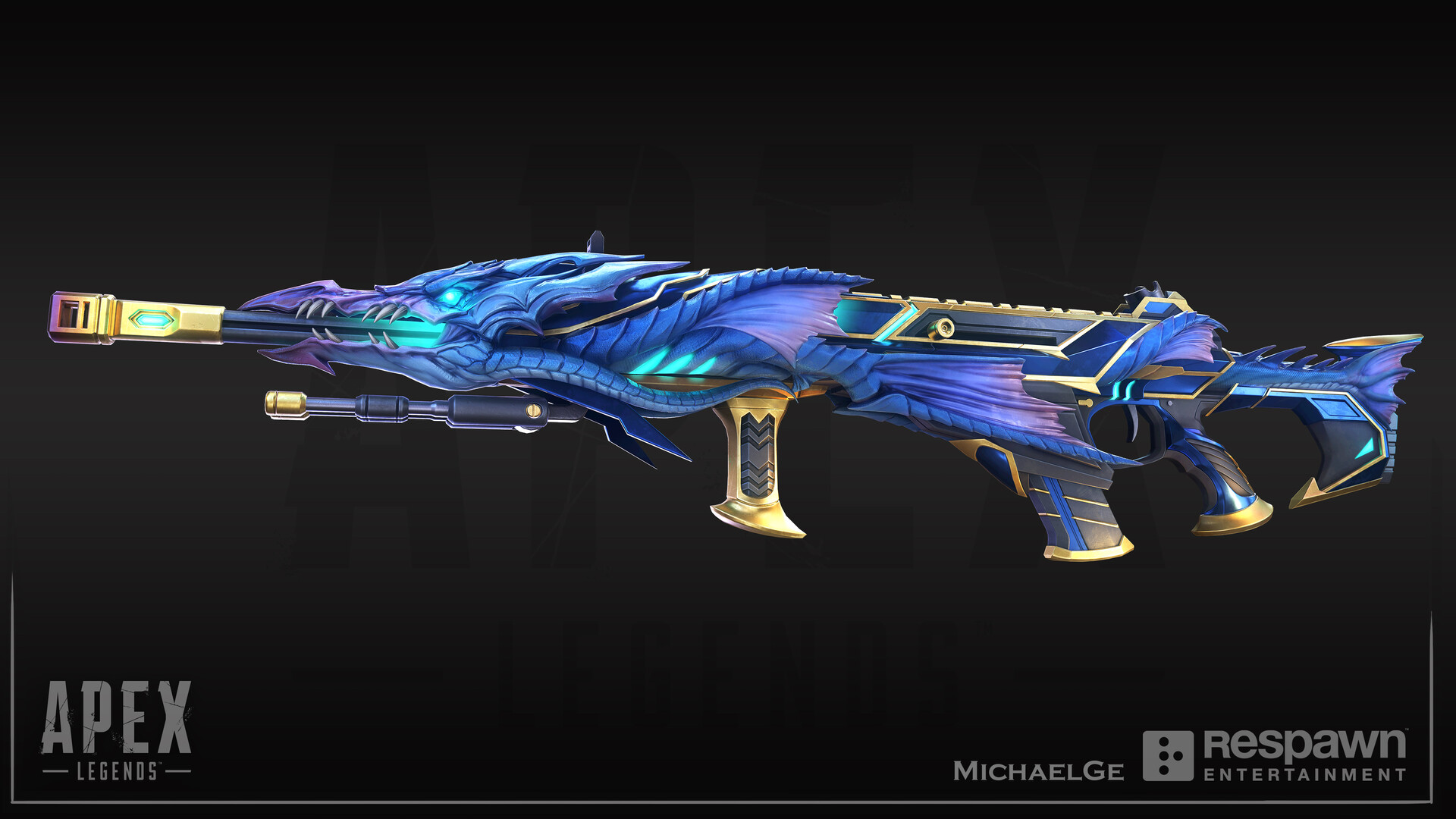 Michael Ge - Apex Legends - “Tidal Wave” Legendary Longbow