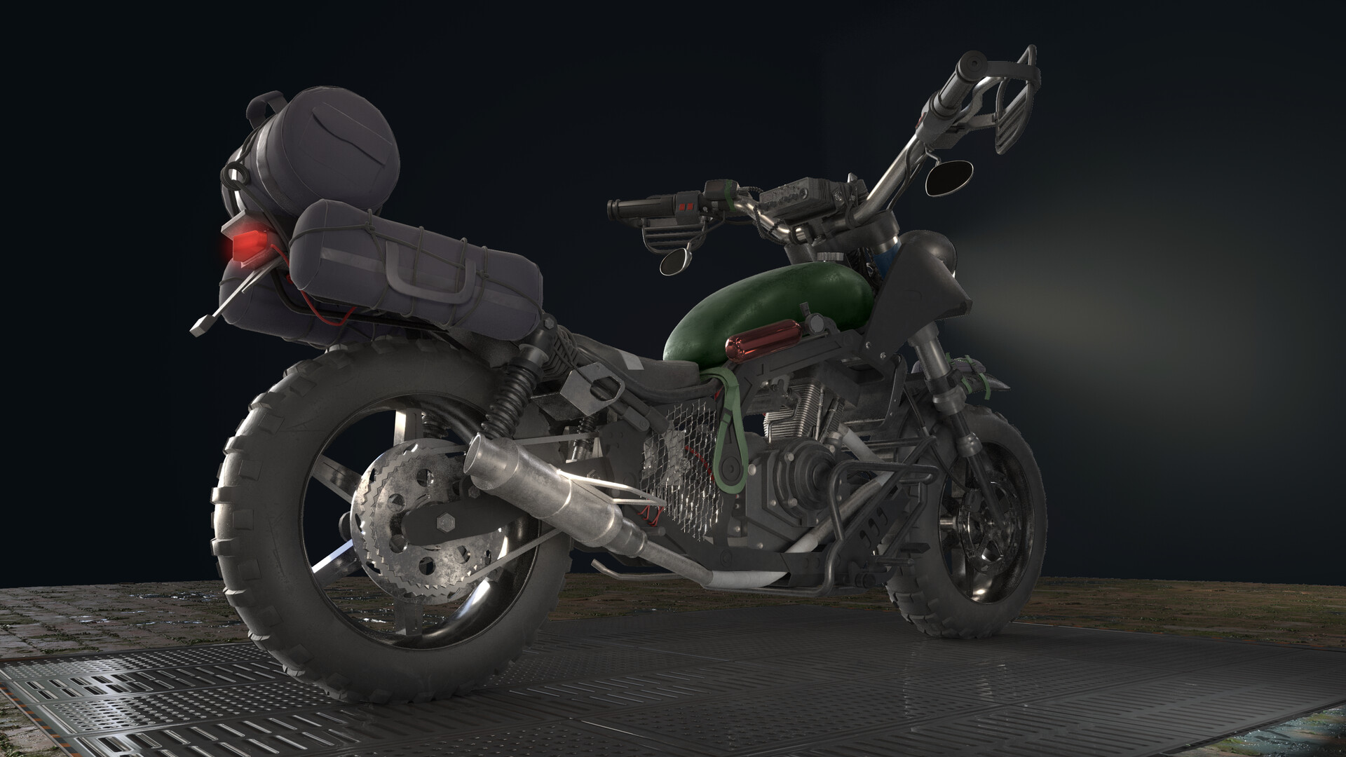 ArtStation - Drifter Bike