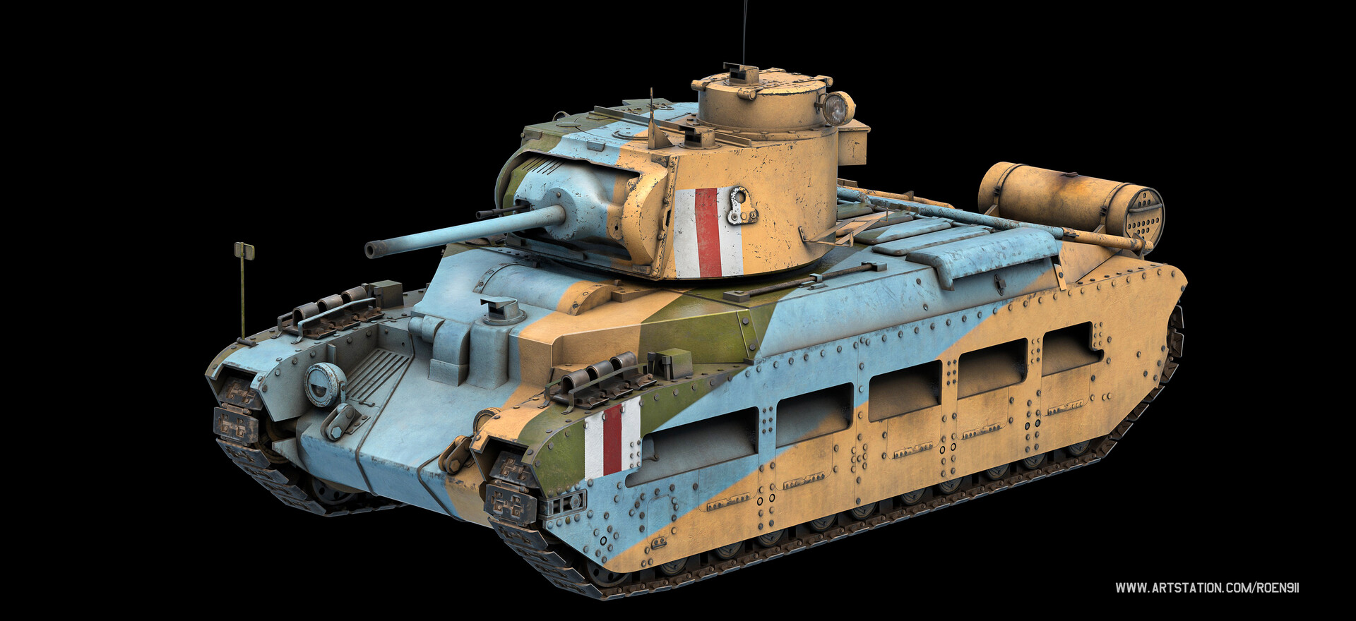 ArtStation - ,Matilda mk.iii - british infantry tank