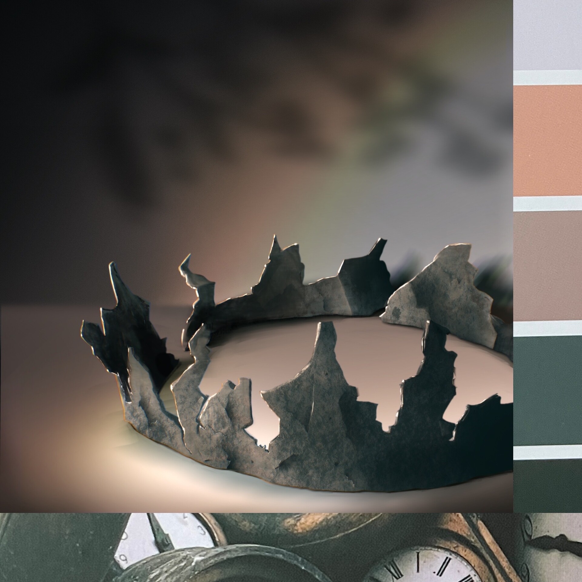 ArtStation - Broken crown
