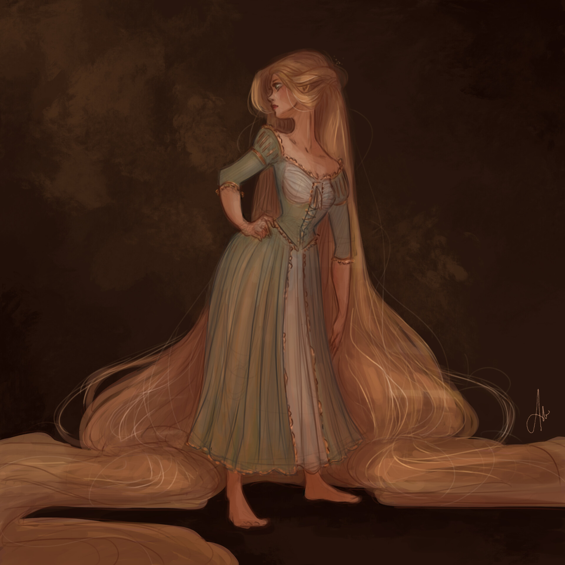 ArtStation - Concept Art Rapunzel