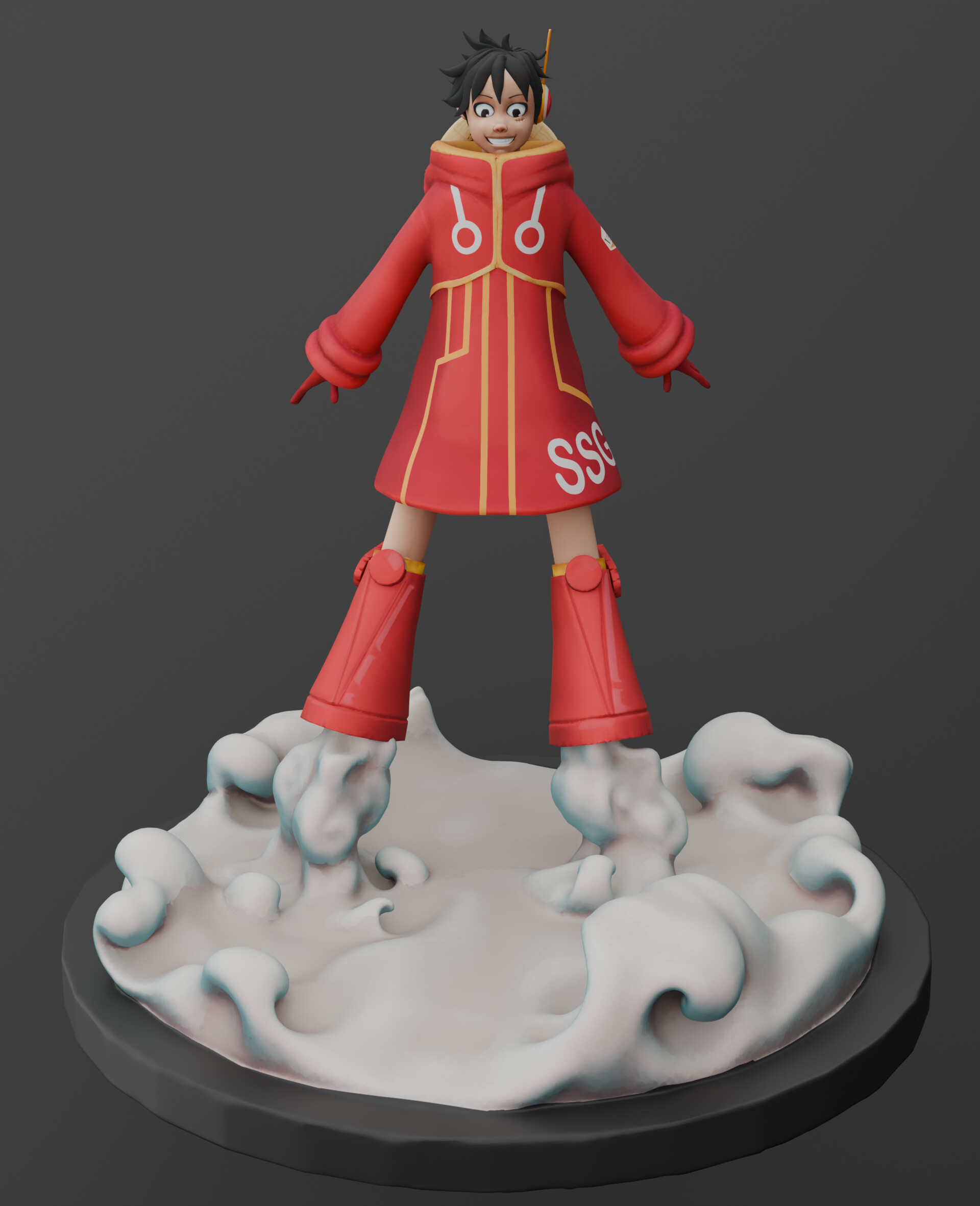 ArtStation - luffy one piece