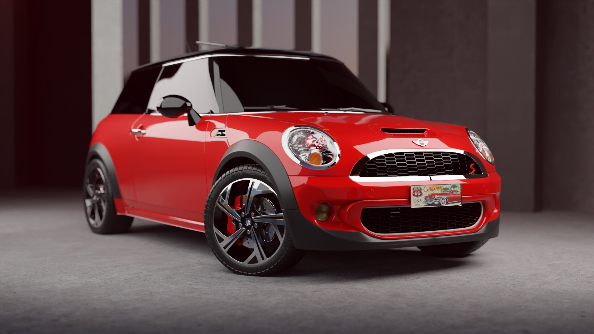 ArtStation - MINICOOPER PERSONAL PROJECT