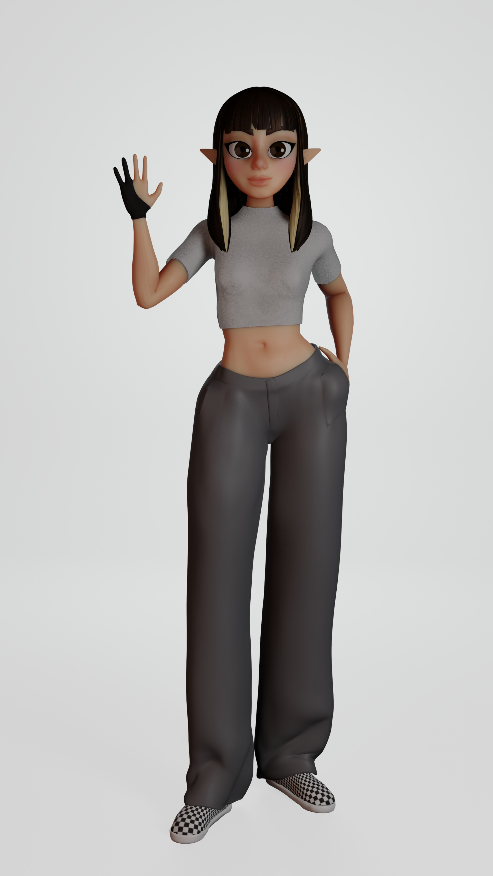 ArtStation - Virtual Self-portrait