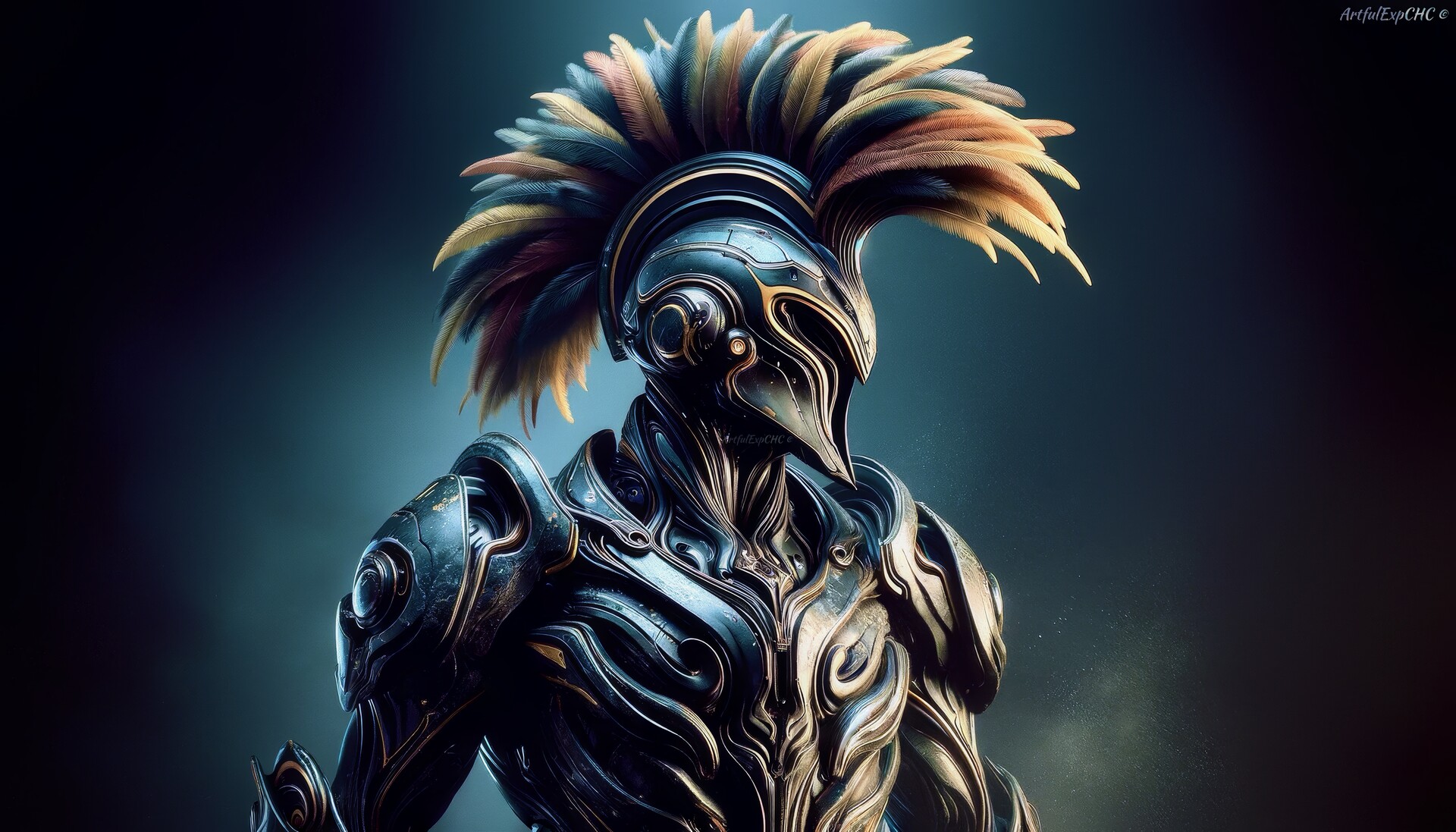ArtfulExpCHC - Styanax - Spartan Tennogen - Warframe