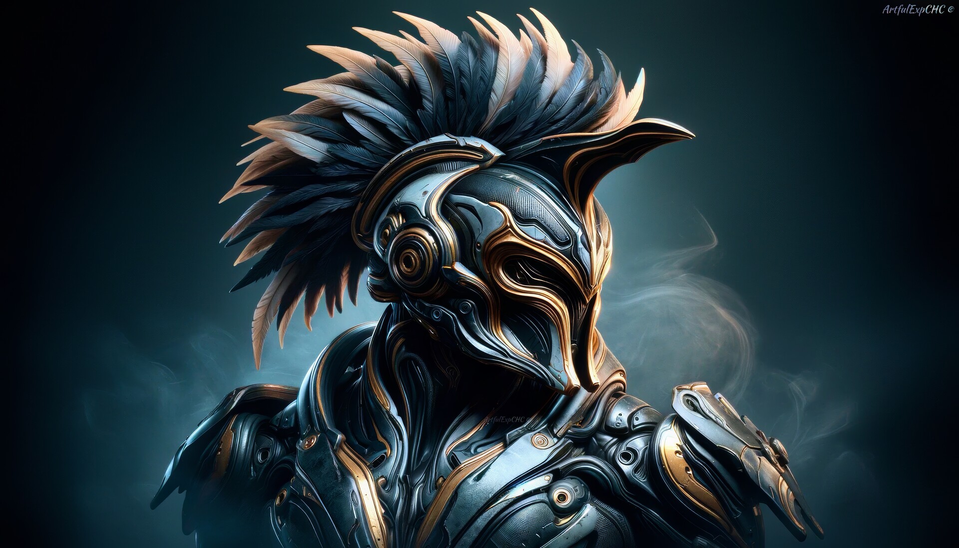 ArtfulExpCHC - Styanax - Spartan Tennogen - Warframe