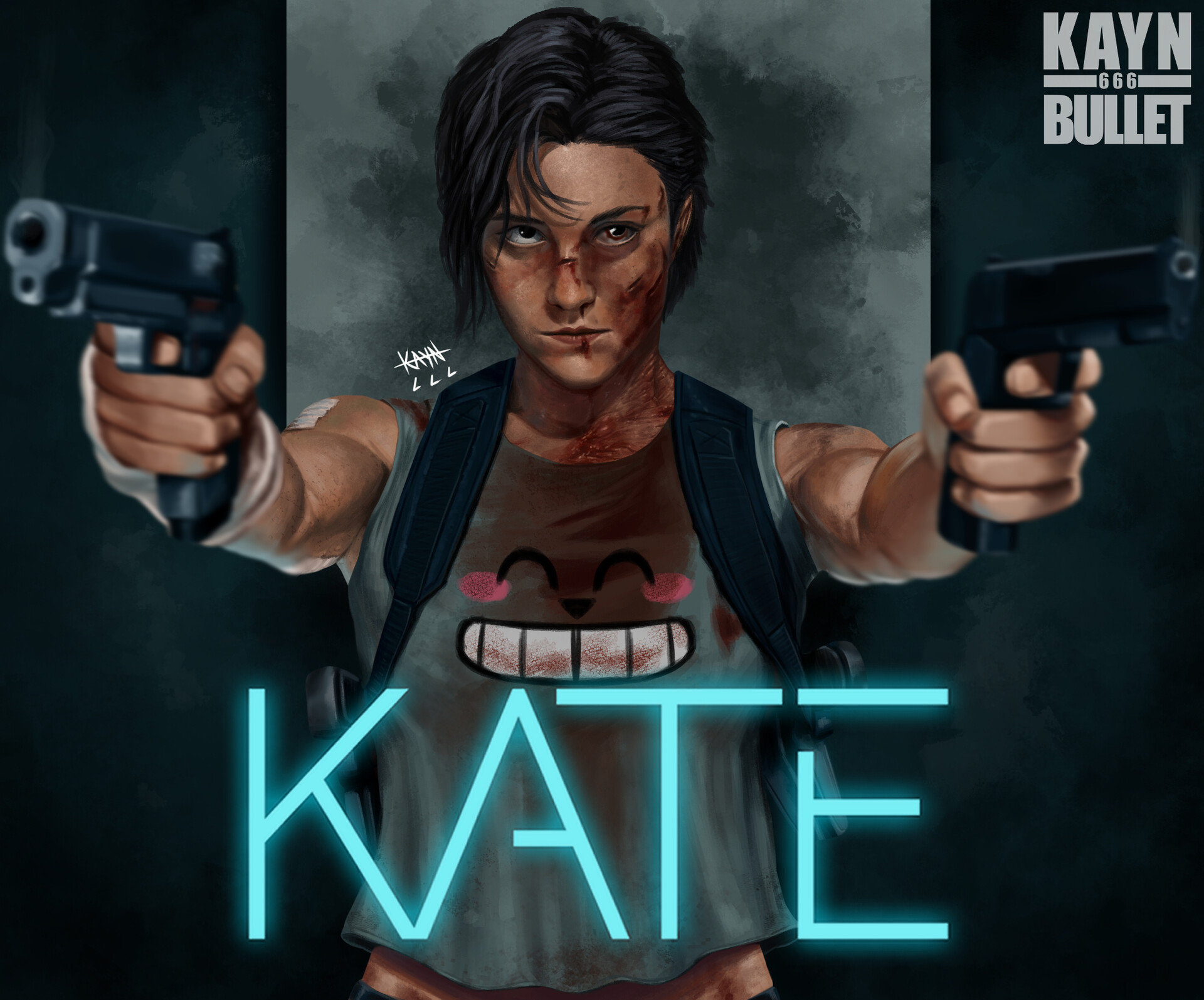ArtStation - Kate - Netflix Fan Art