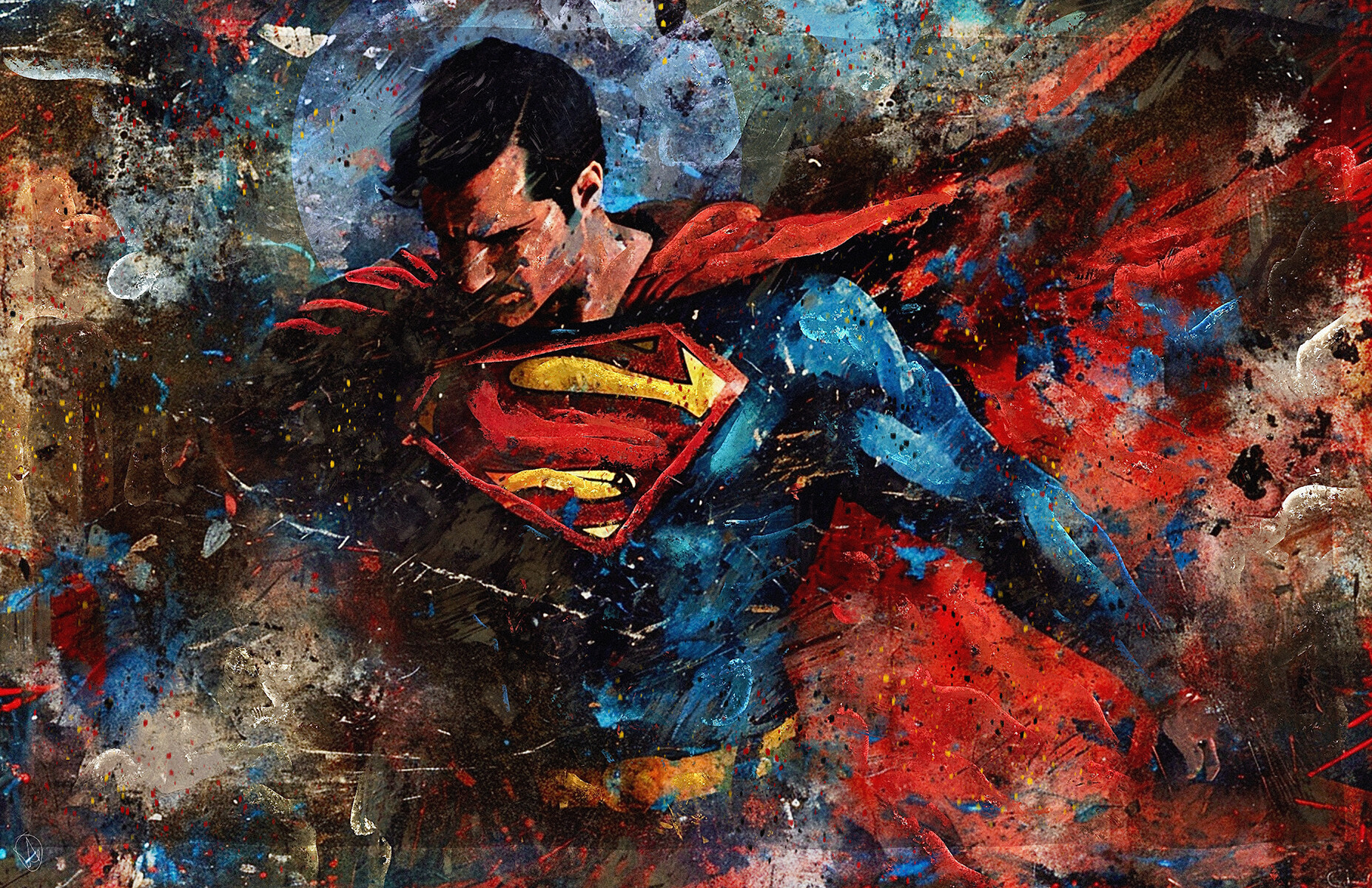 ArtStation - SUPERMAN PAINT STUDY