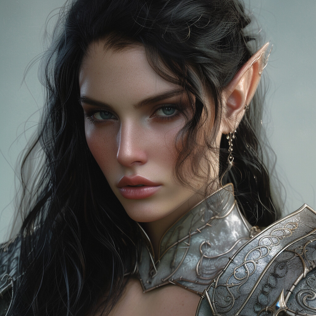 ArtStation - Warrior Nelenes Clan - Female Elves II
