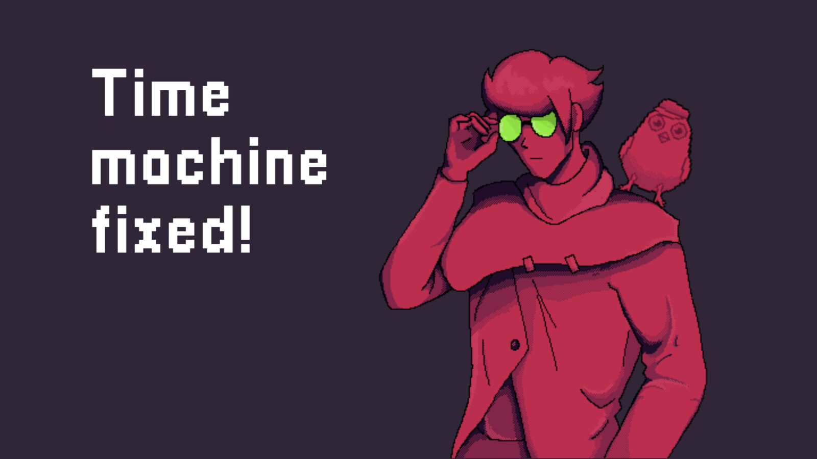 Rae - Fix it Tiksu (UT Pro Game Jam 2024) character art