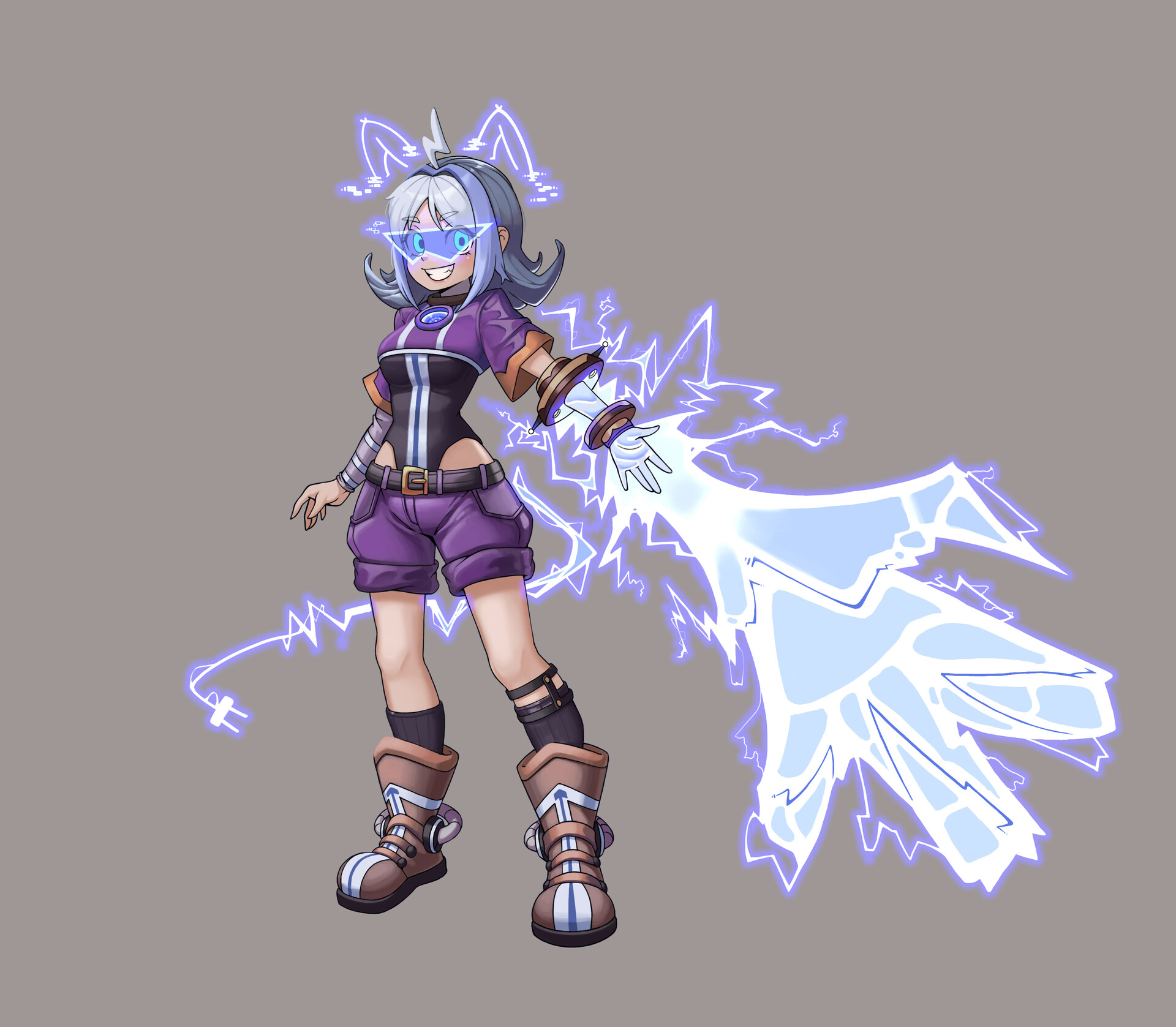 ArtStation - electric character