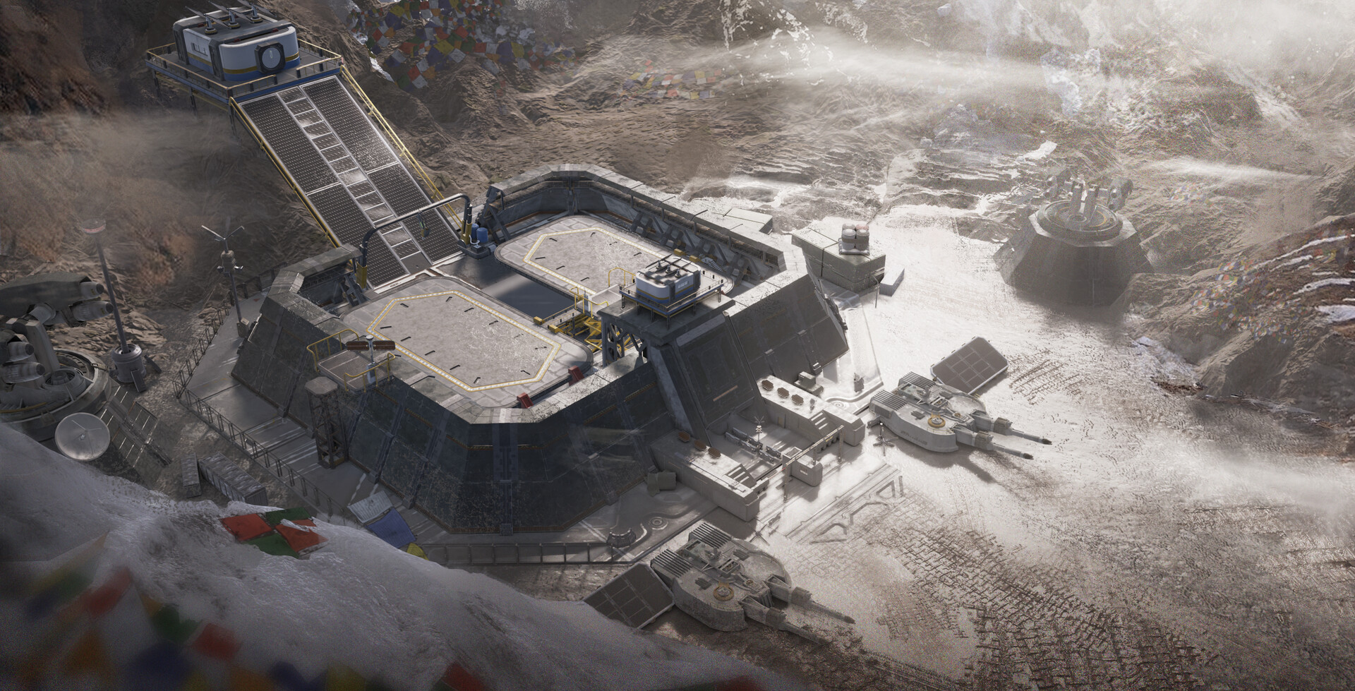 ArtStation - Scene practice(southern tibet)