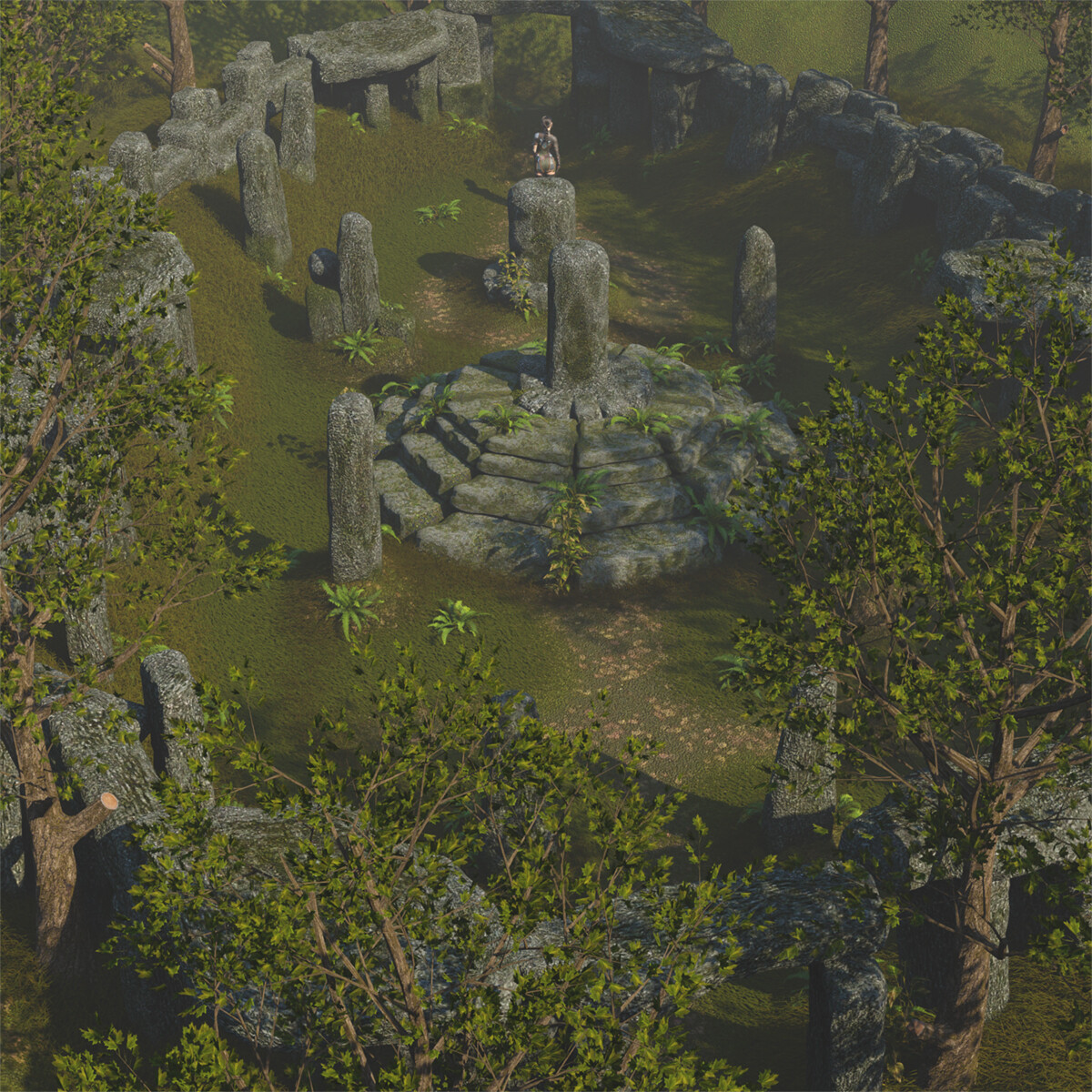 ArtStation - The Druids - Environment Celtic - Buy Now!