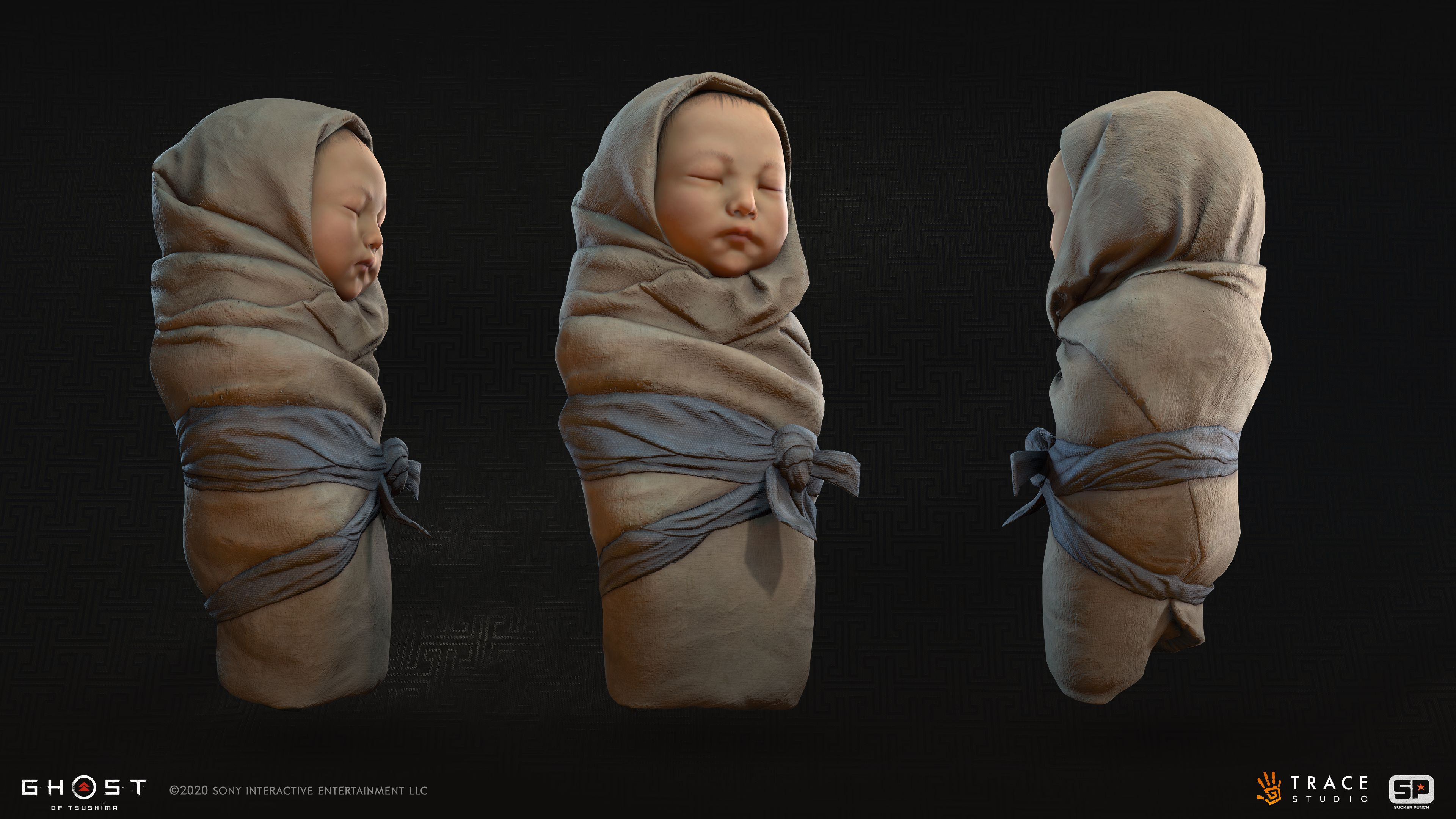 TRACE studio - Ghost of Tsushima: Environment Child