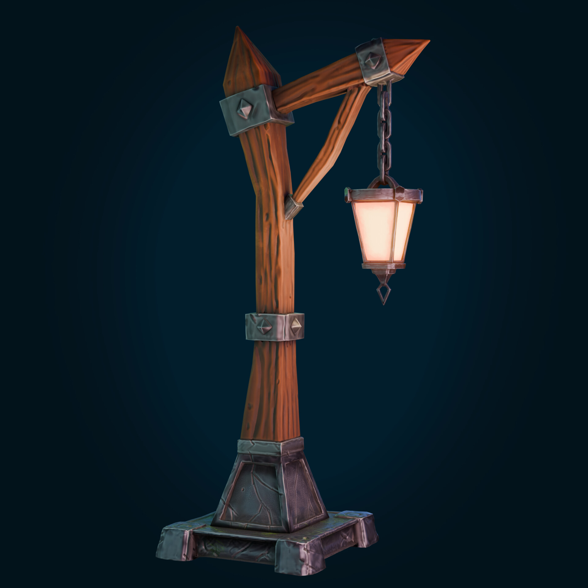 ArtStation - Lamp Stylized : Game Asset