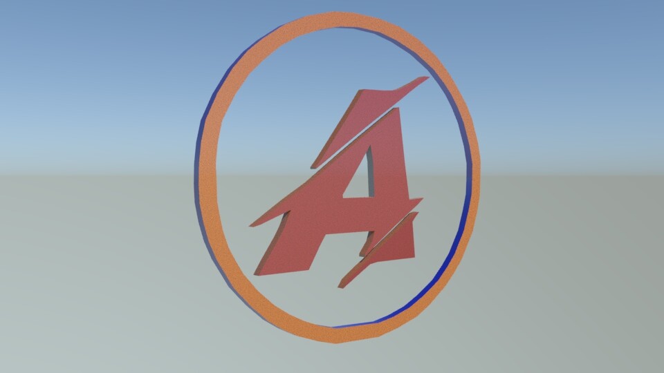 ArtStation - 3D logo