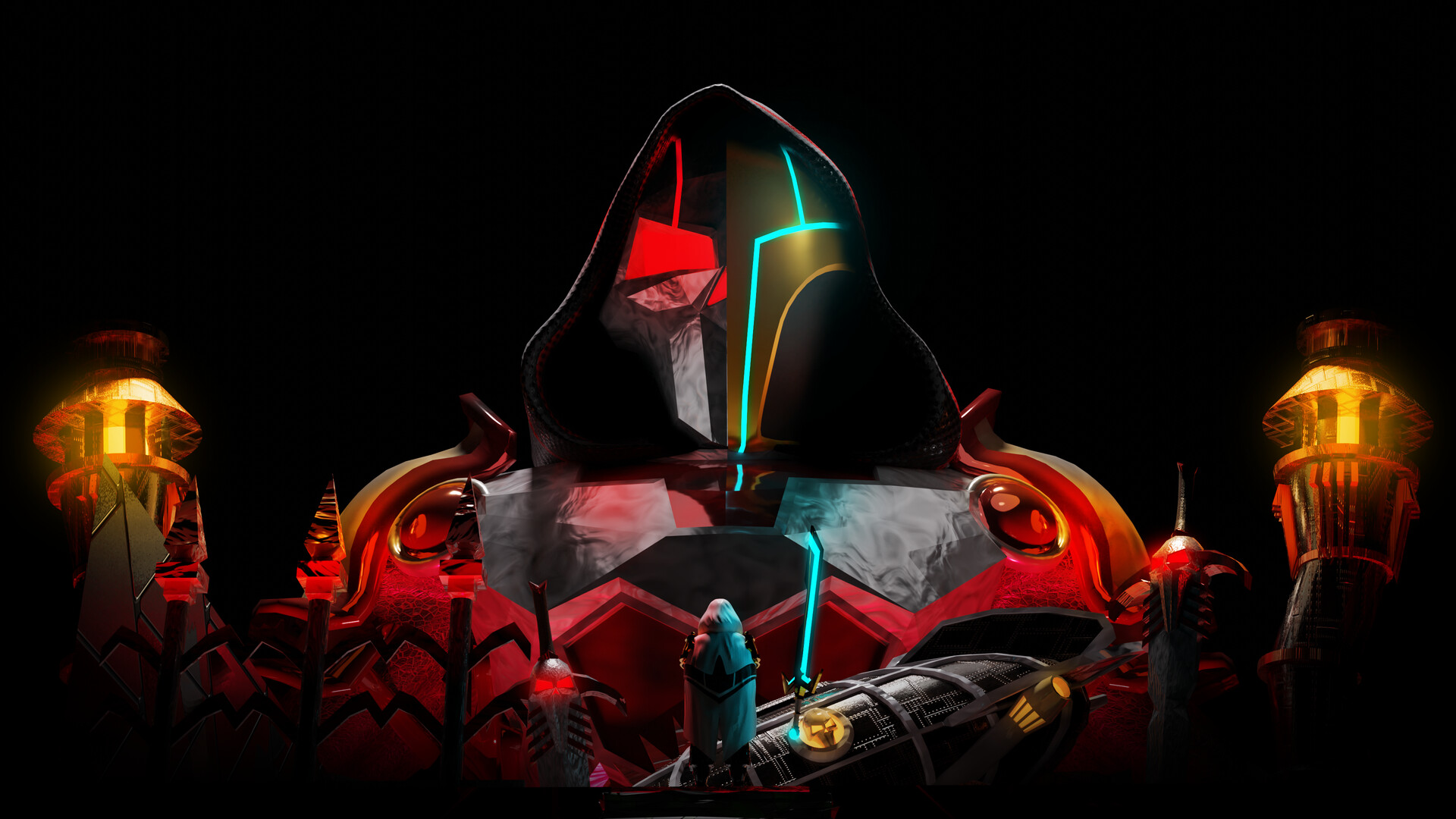 ArtStation - Overflow; Video game project