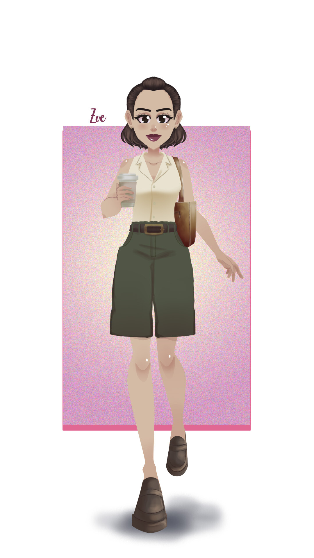 ArtStation - [OC] Zoe work outfit