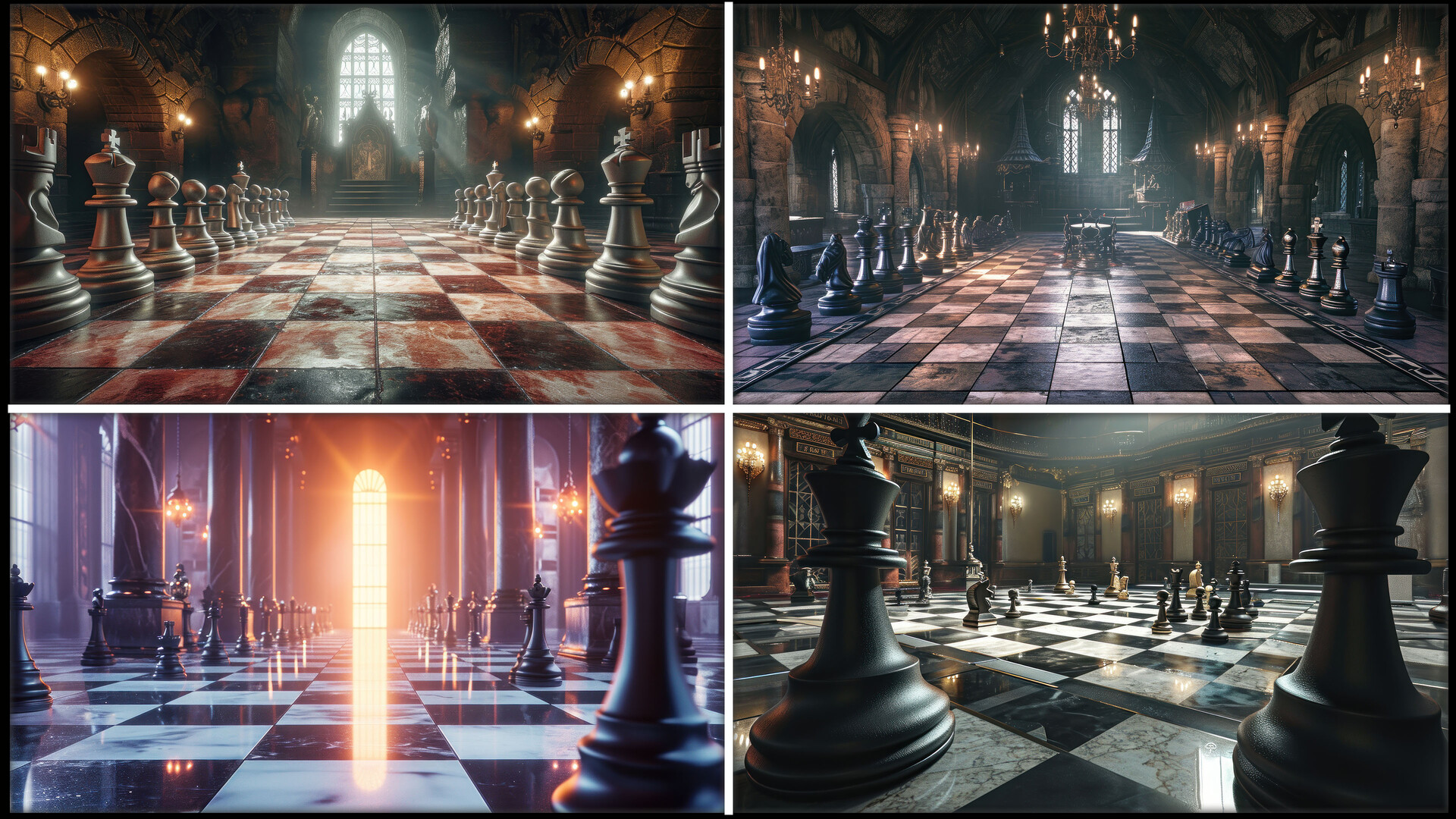 Ferial Concept - 🔹220 Chess Arena Environment Concept Reference Image ...