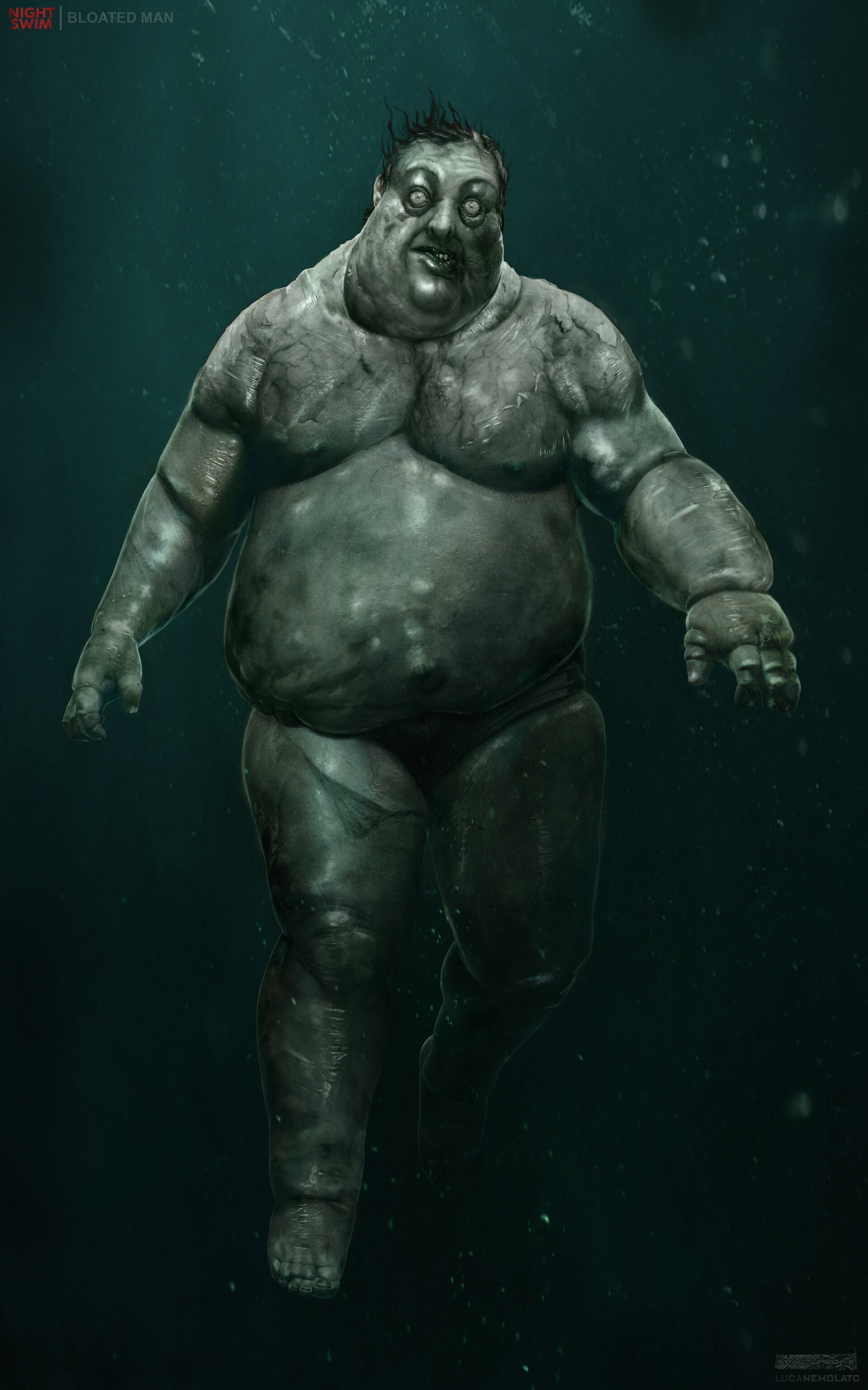 Luca Nemolato - Night Swim - Bloated Man