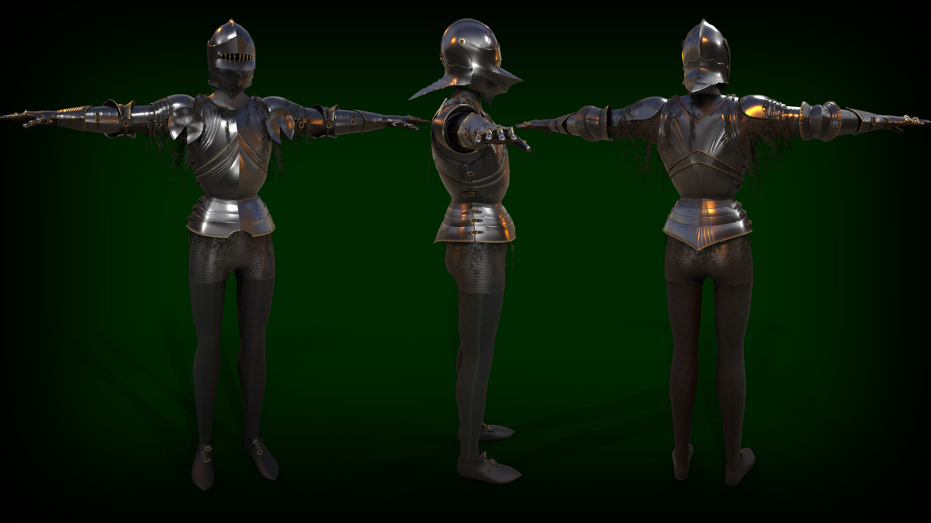 ArtStation - Swamp Themed Armour