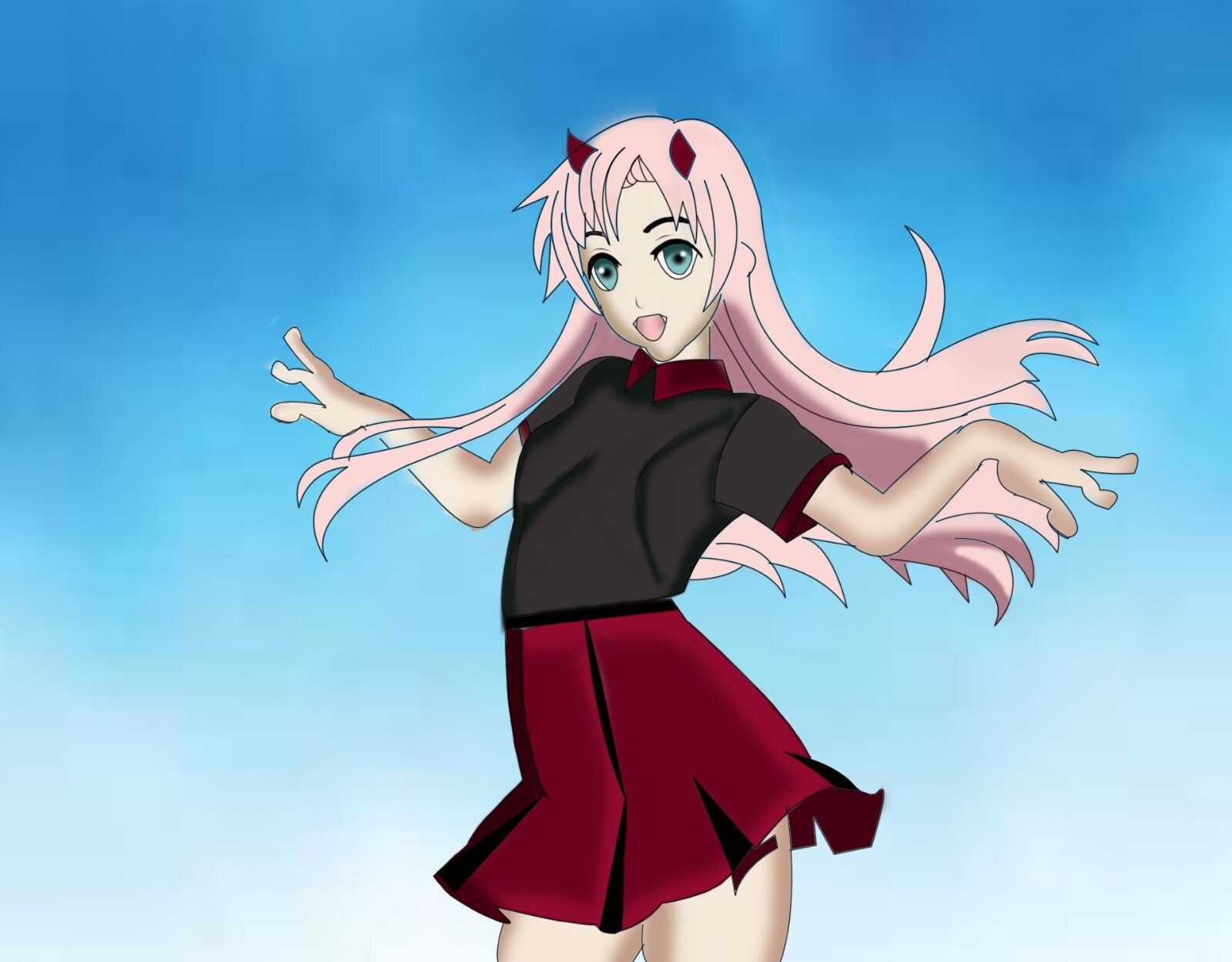 ArtStation - 2D ARTWORK OF Franxx