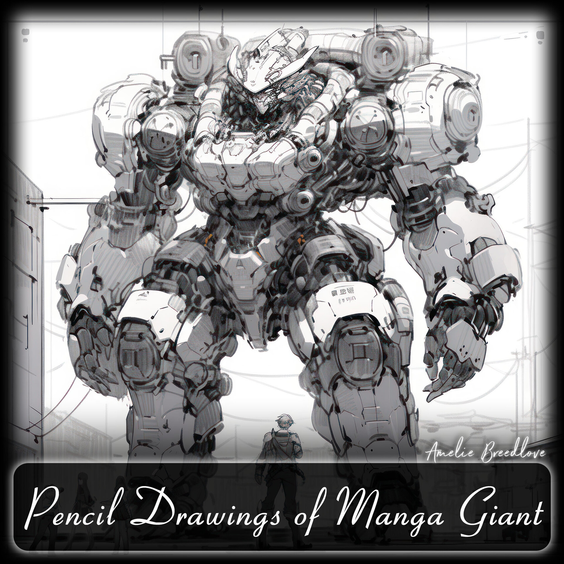 ArtStation - 200 Pencil Drawings of Manga Giant (Full Body) Reference ...
