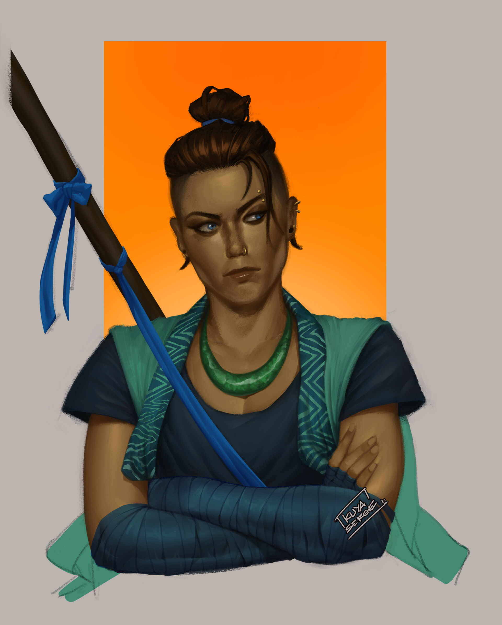 ArtStation - Marisha Ray as Beauregard Lionett (The Mighty Nein)