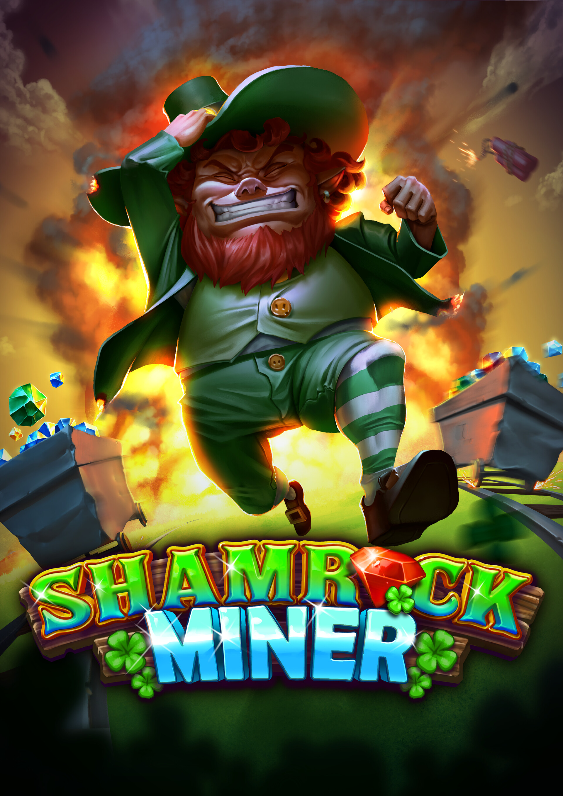 Max Yakovlev - Shamrock Miner Posters