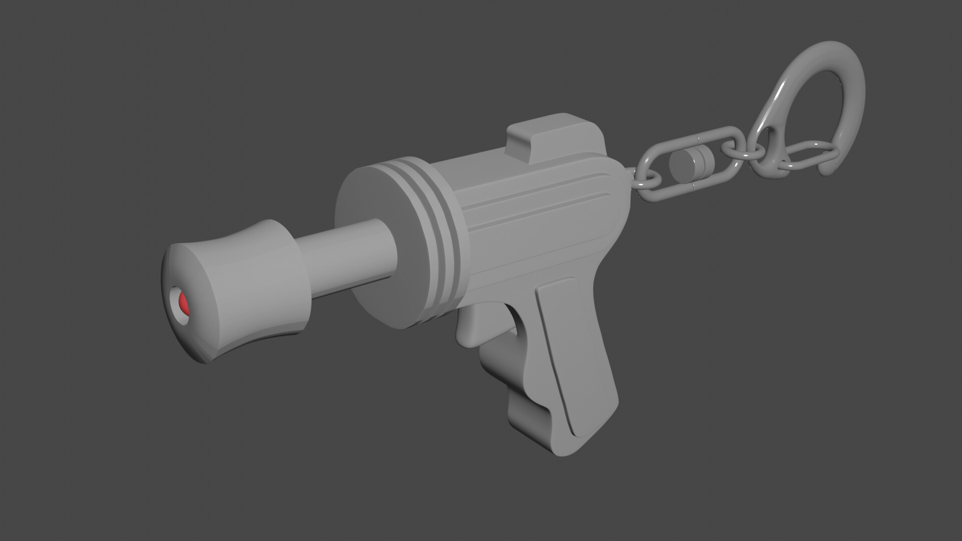 ArtStation - Ray gun keychain