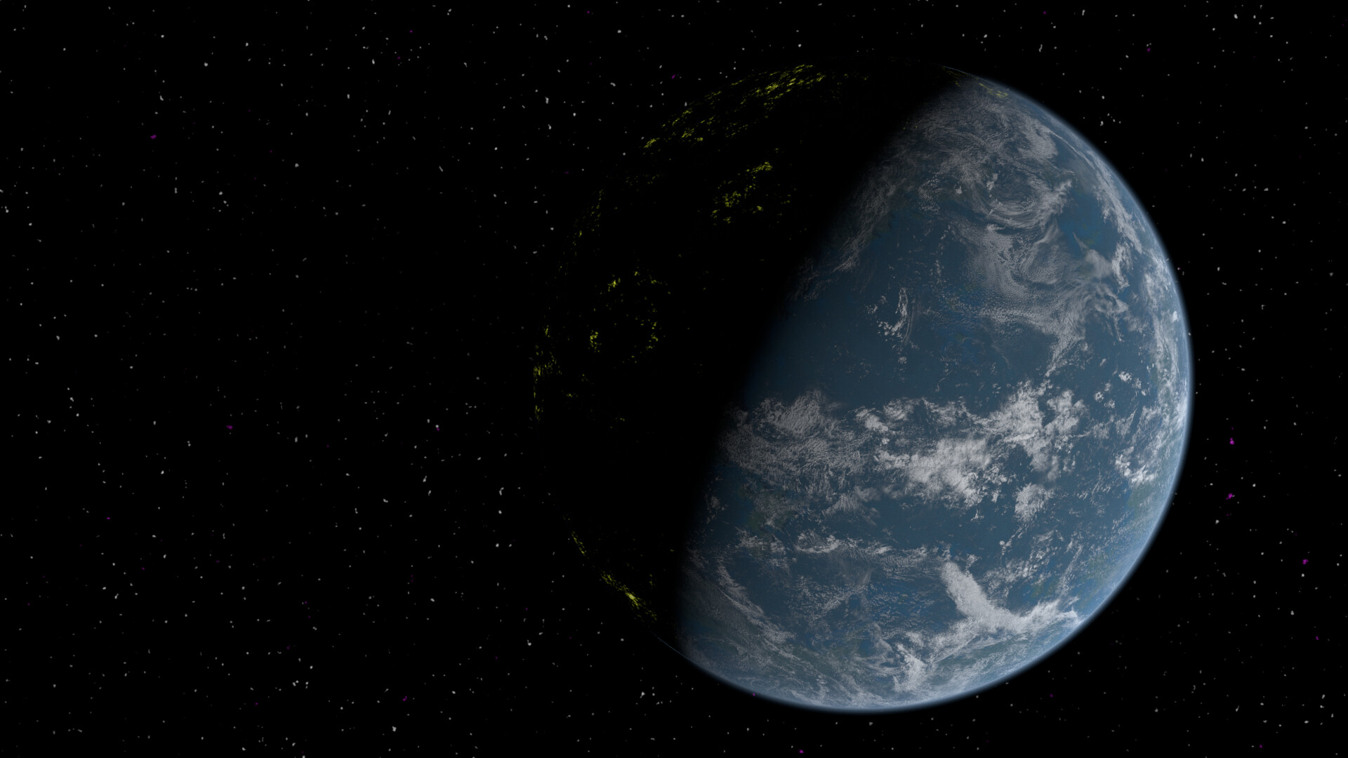 ArtStation - Simple planets