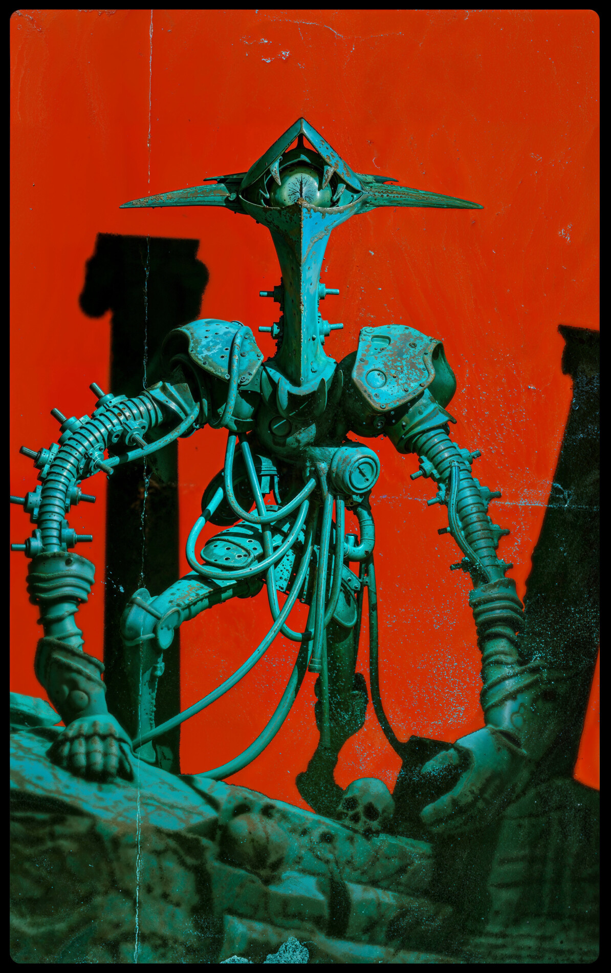 ArtStation - Retro Mecha Monsters