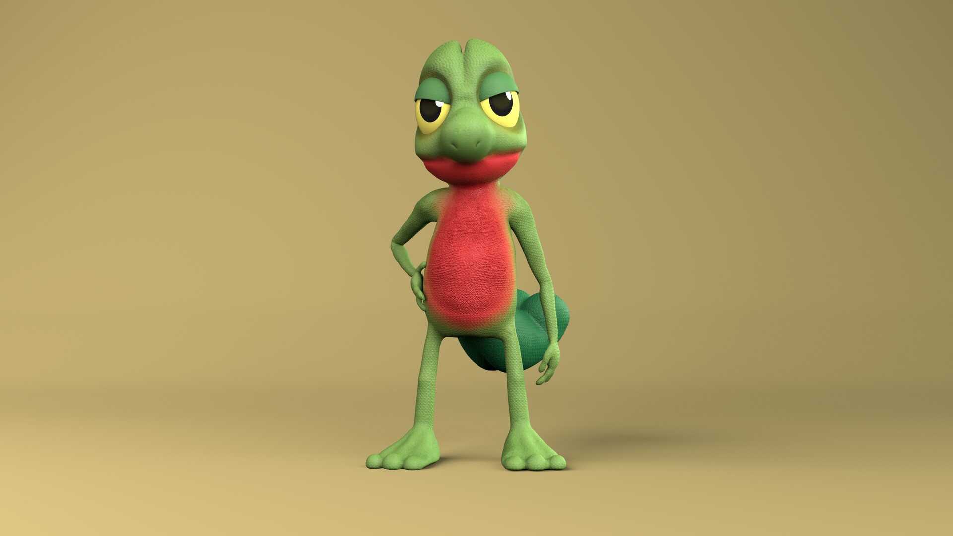 ArtStation - Treecko 3D Model