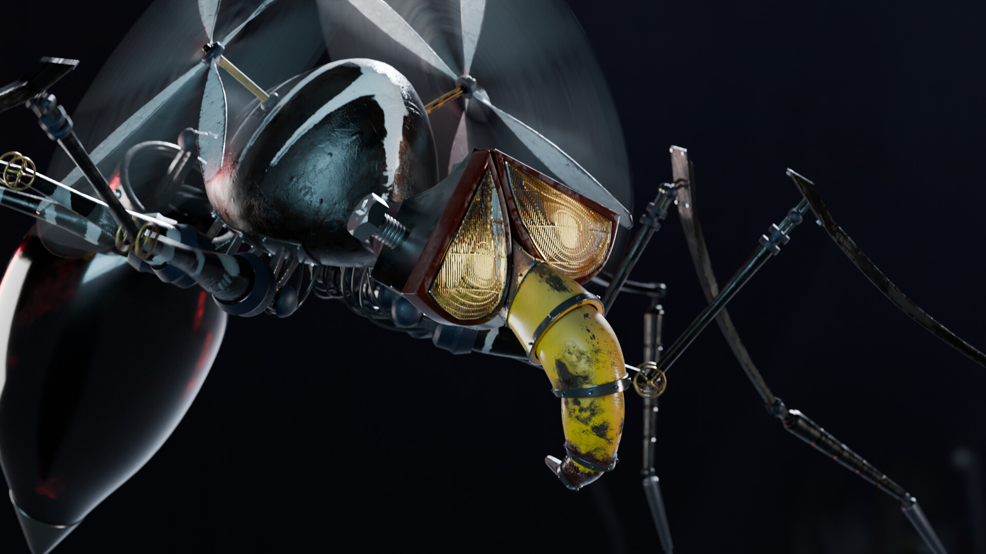 ArtStation - Mosquito Robot