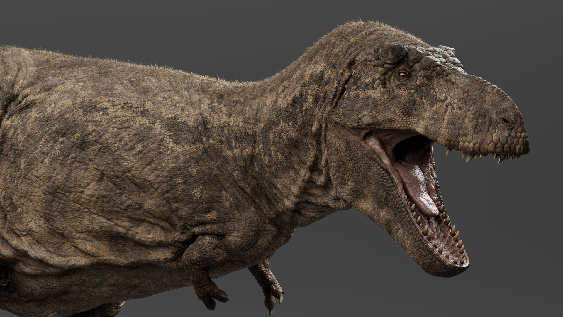 ArtStation - Tyranosaurus rex Subadult