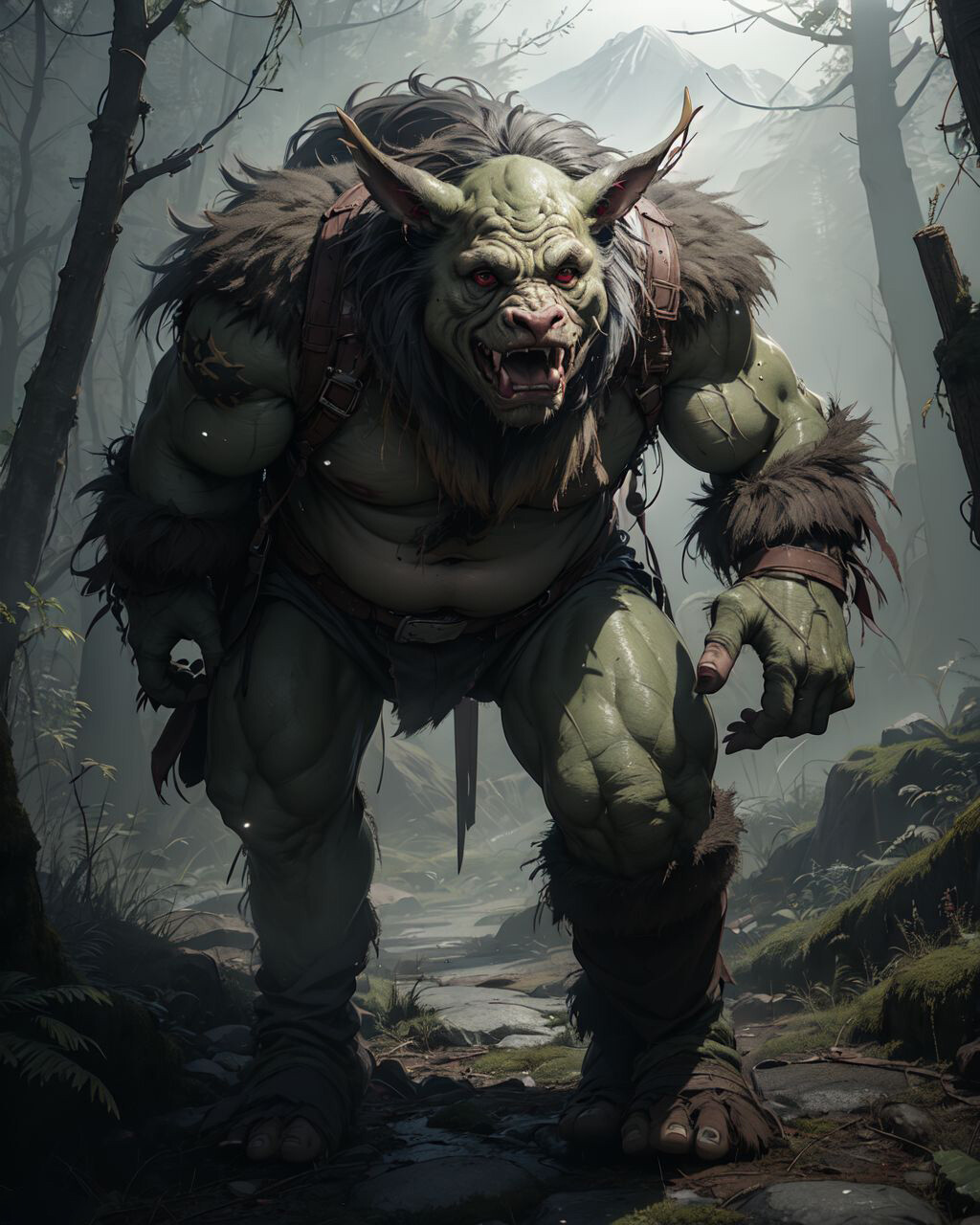 4K Anime Reference Art for Artists and Enthusiasts - 215 Majestic Ogre ...