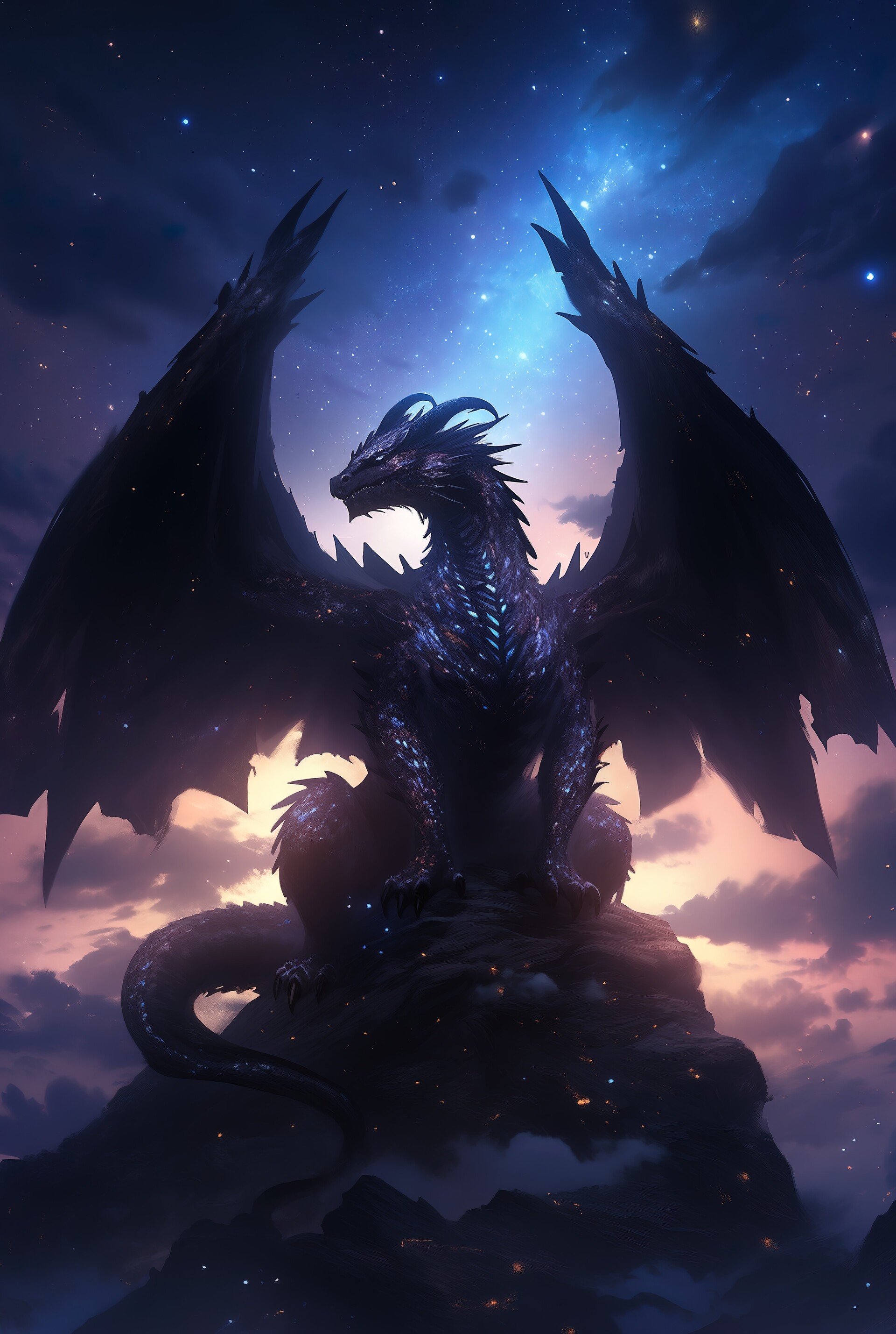 ArtStation - Night Dragon