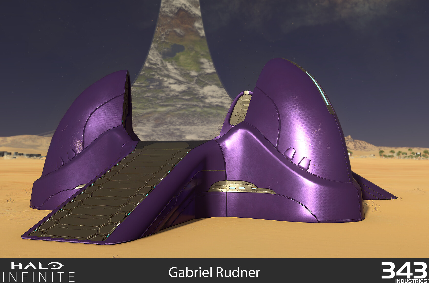 Gabriel Rudner - Forge Accent Covenant Watchtower - Halo Infinite