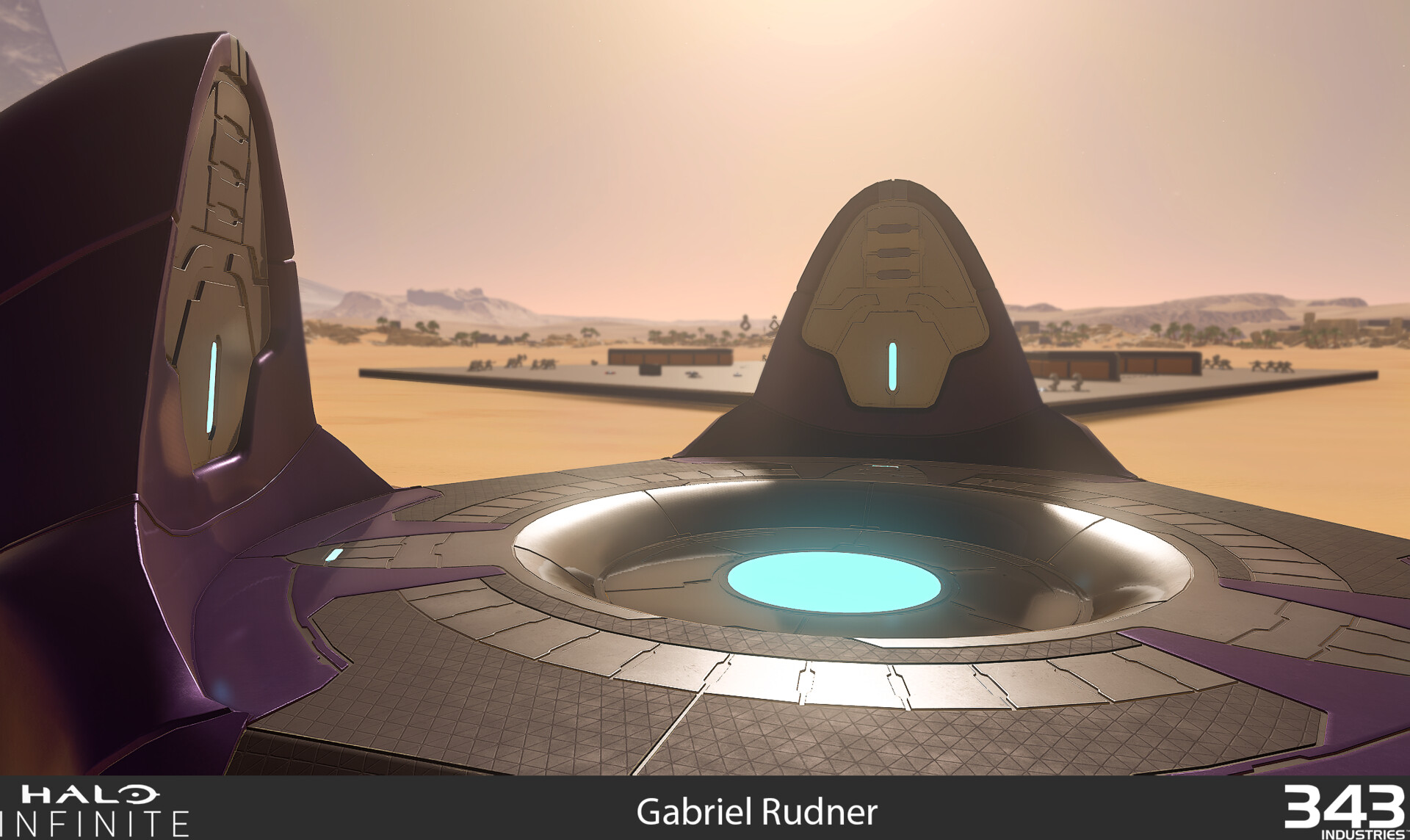 Gabriel Rudner - Forge Accent Covenant Watchtower - Halo Infinite