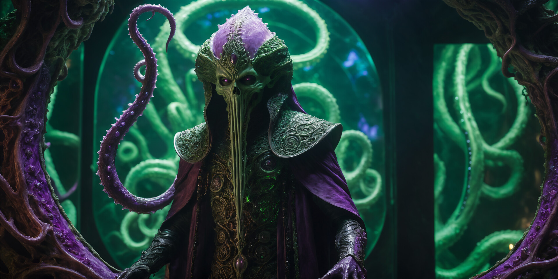 ArtStation - Bestiary. Part Two: "Tentacles" (prt.3)