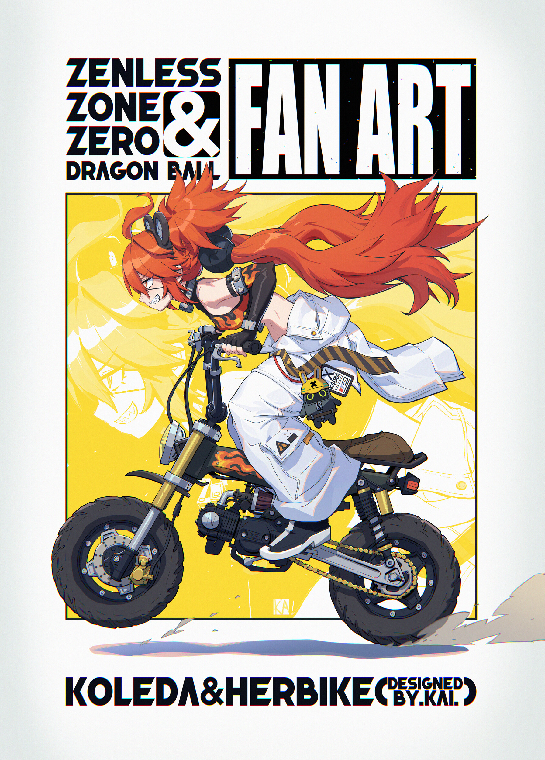 ArtStation - koleda with her bike