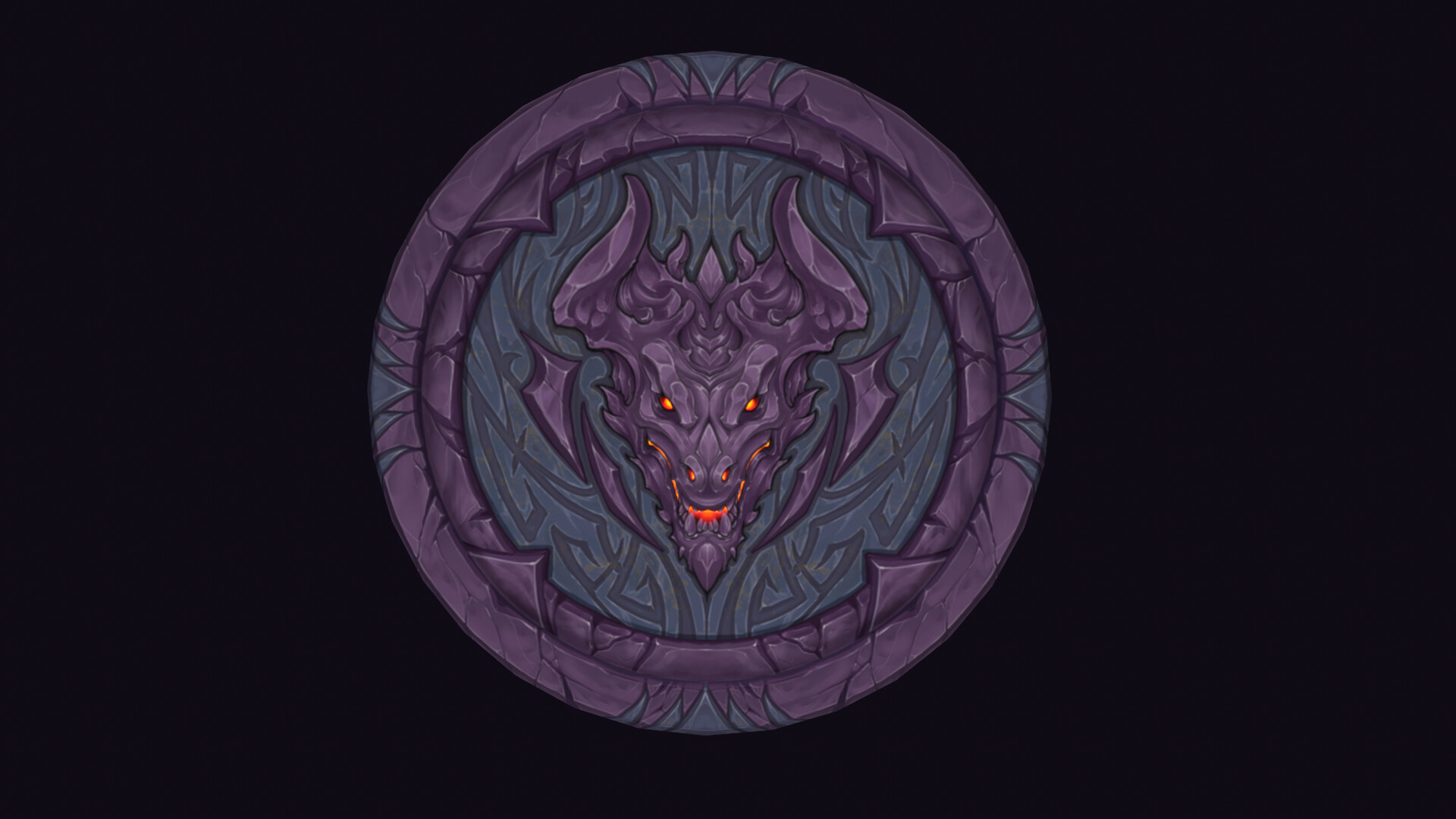 ArtStation - Dragon sigil