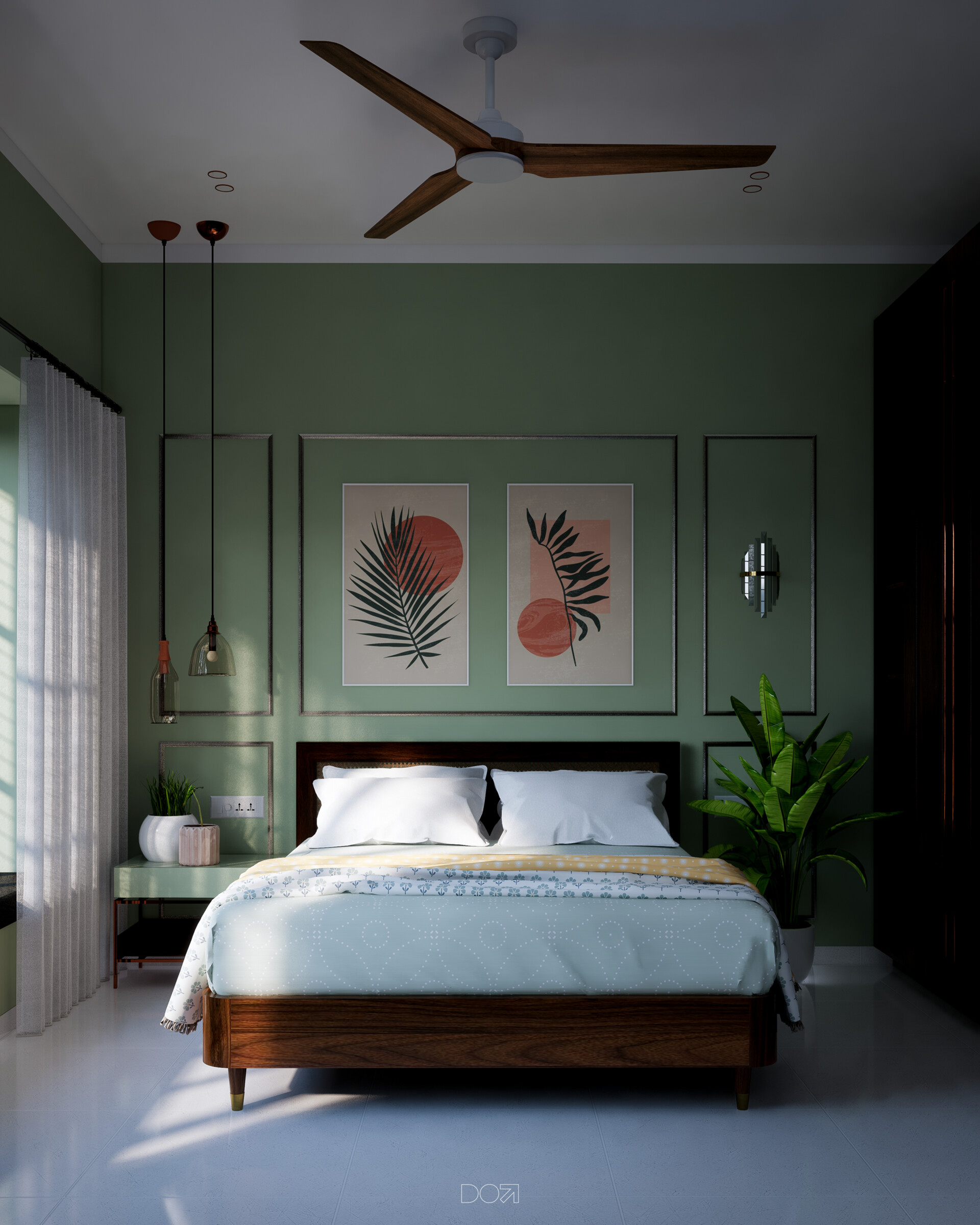 ArtStation - Bedroom Interior