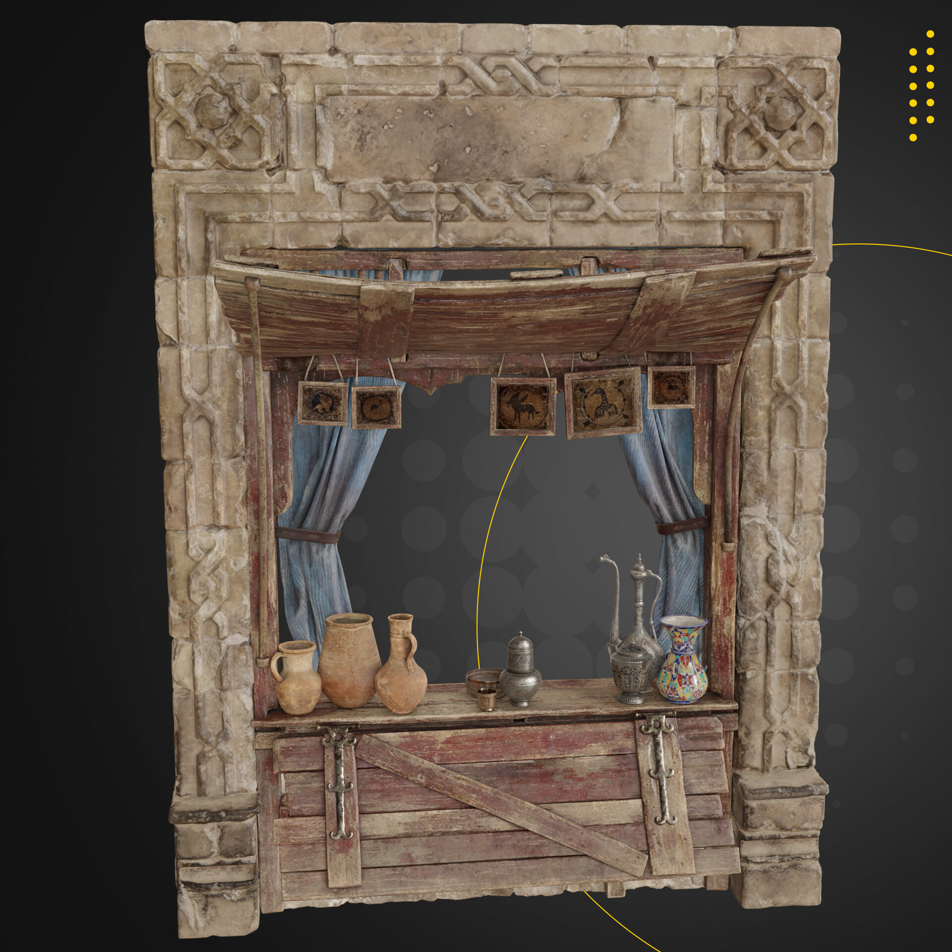 ArtStation - Traditional Stall Vol.1