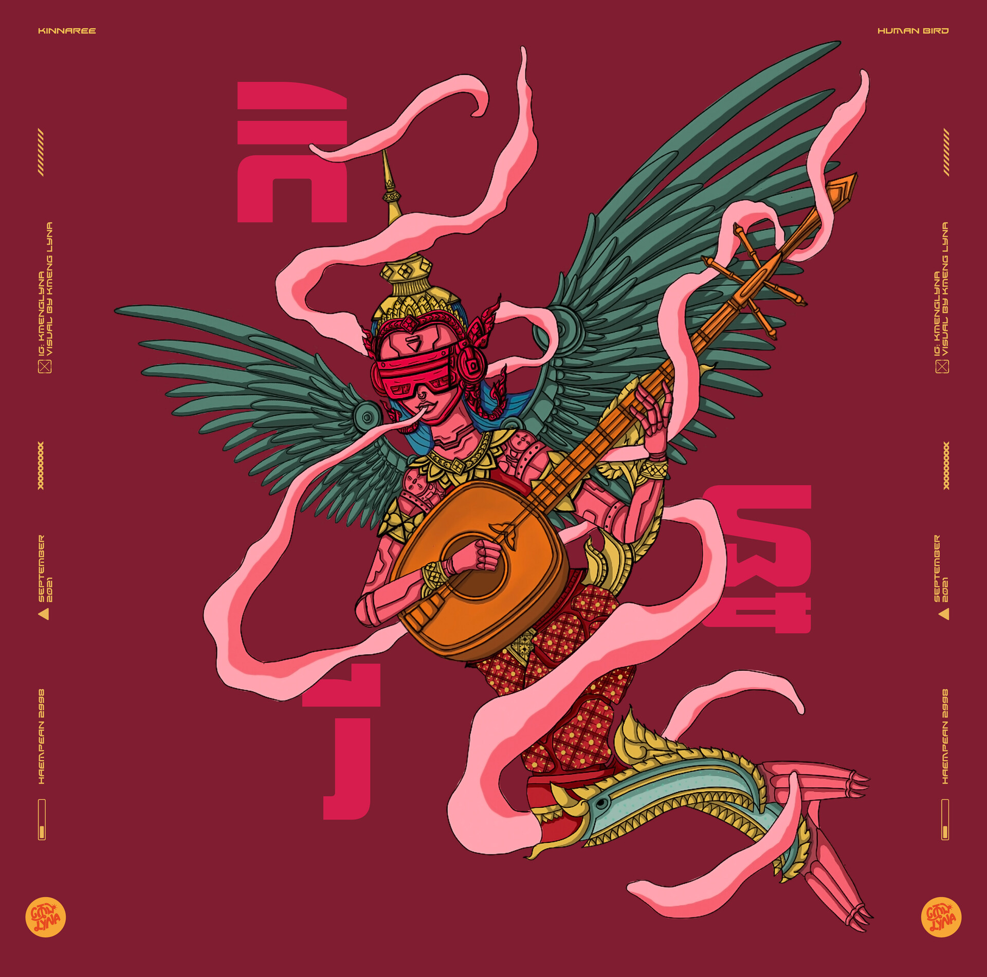 ArtStation - Kinnaree - Human Bird